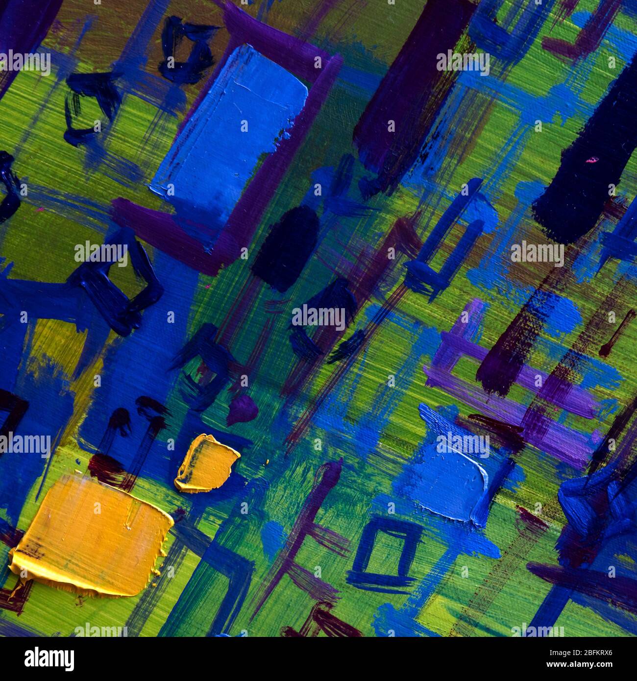 oil painting fragment, abstract illustration Stock Photo - Alamy