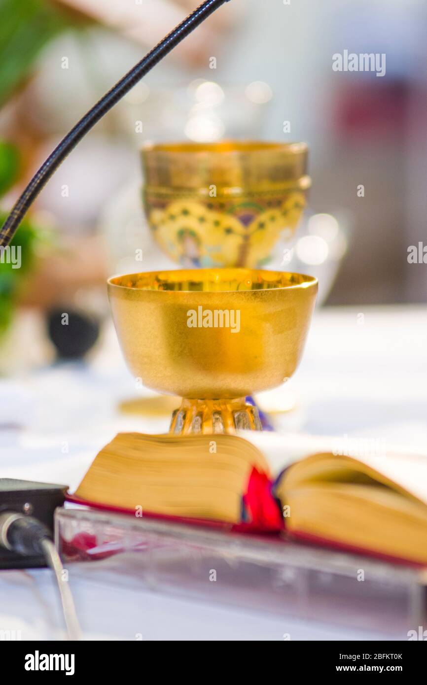 in the church wine becomes the blood of christ, and the host becomes ...