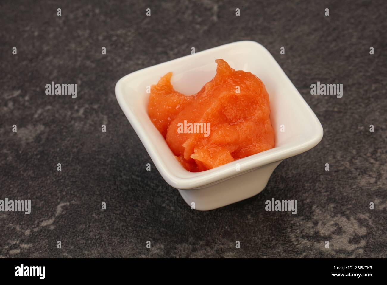 Cod fish roe snack in the bowl Stock Photo - Alamy