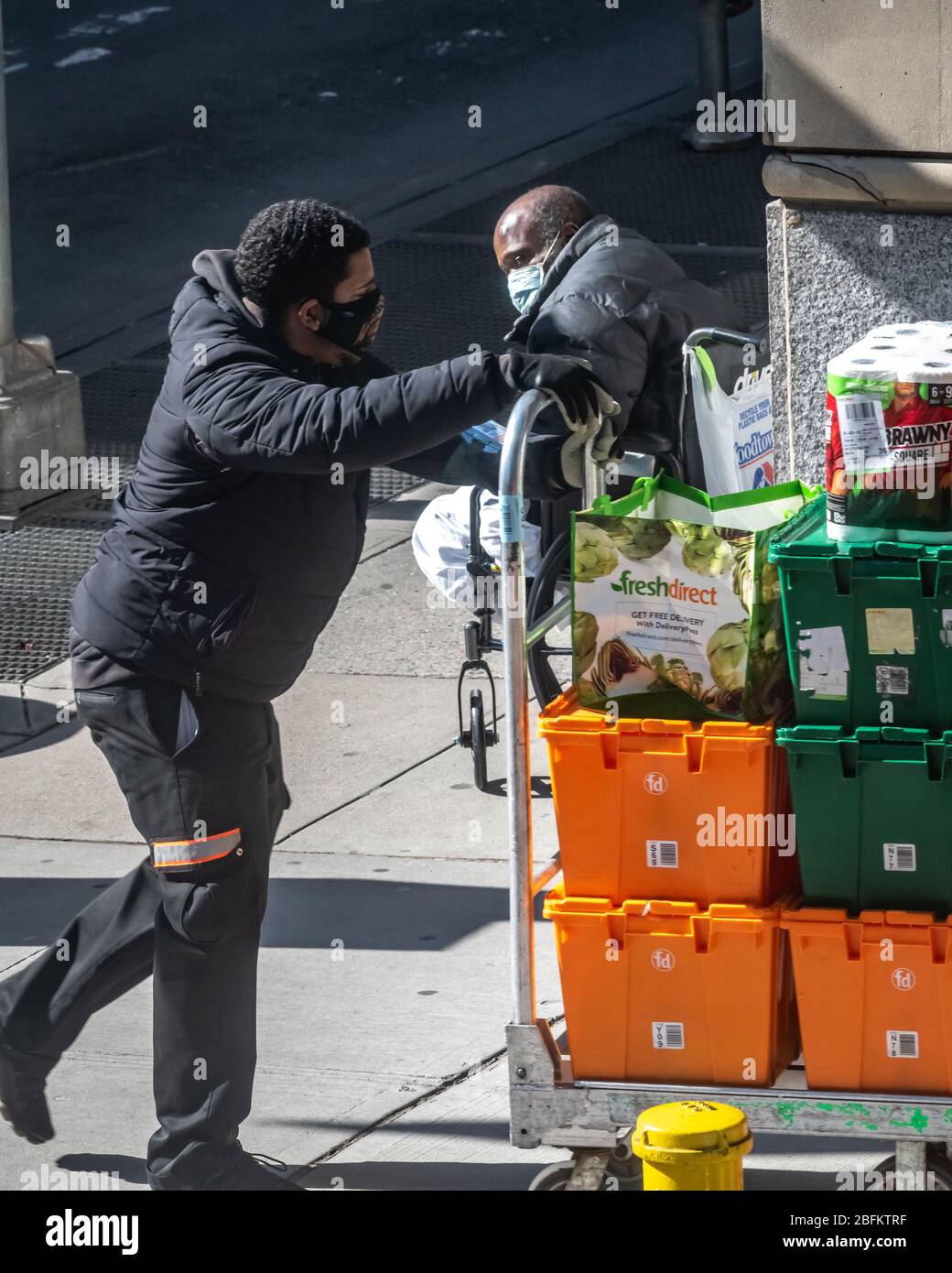 Wearing a mask where you cannot social distance hi-res stock ...