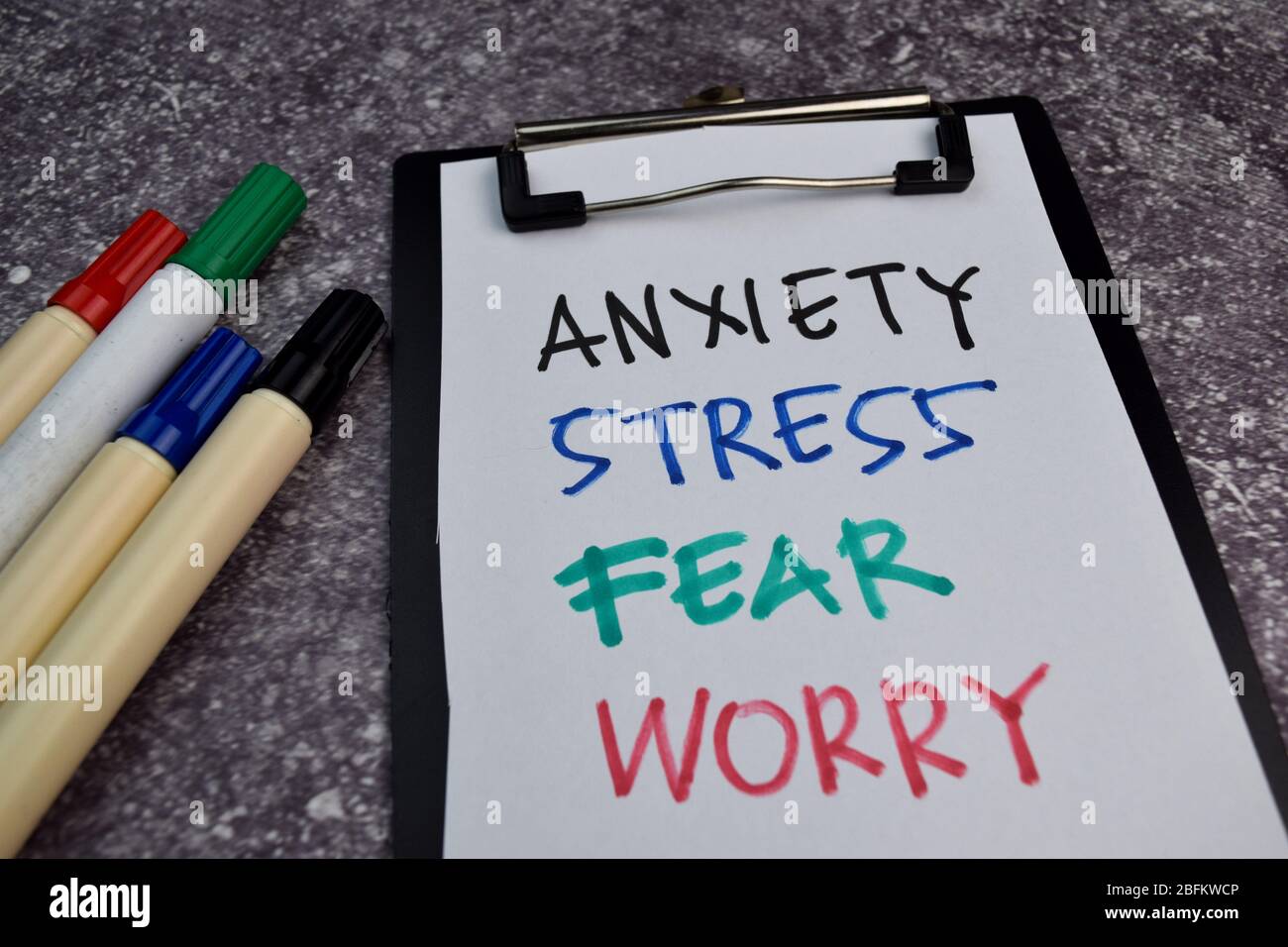 Handwritten notes mental hi-res stock photography and images - Alamy