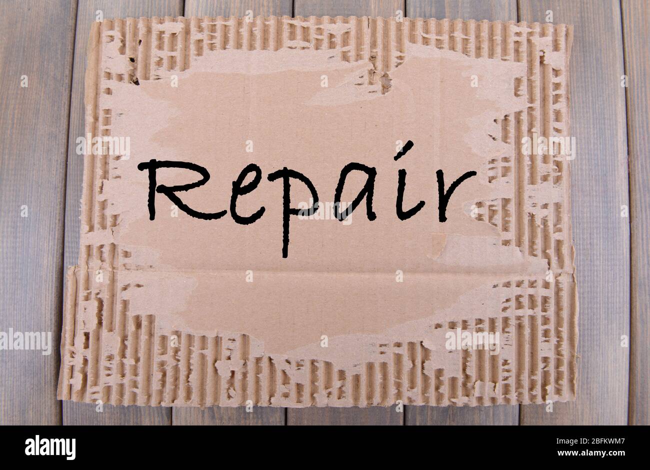 Cardboard reconstruction hi-res stock photography and images - Alamy