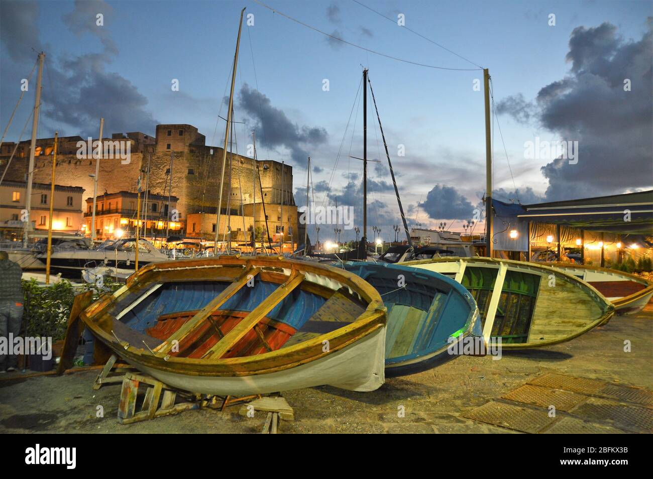 Naples port hi-res stock photography and images - Alamy