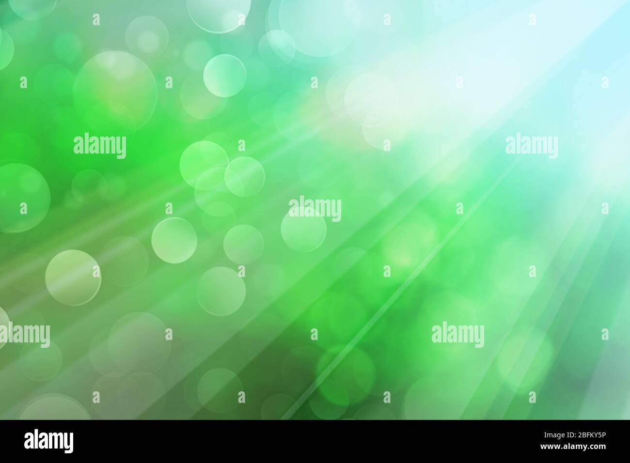 Green abstract nature background with sunlight Stock Photo - Alamy