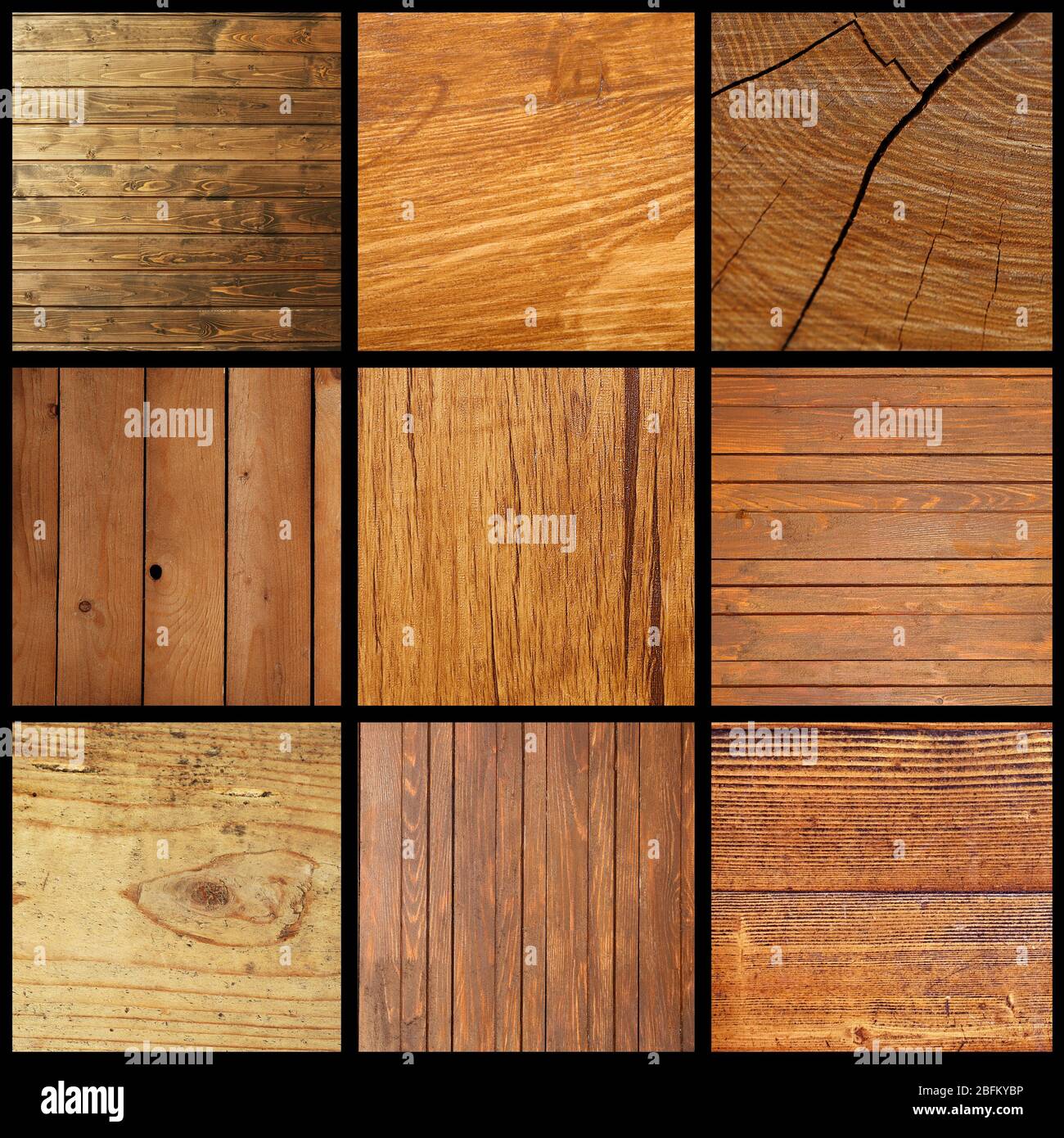 Collection of different wooden backgrounds Stock Photo - Alamy
