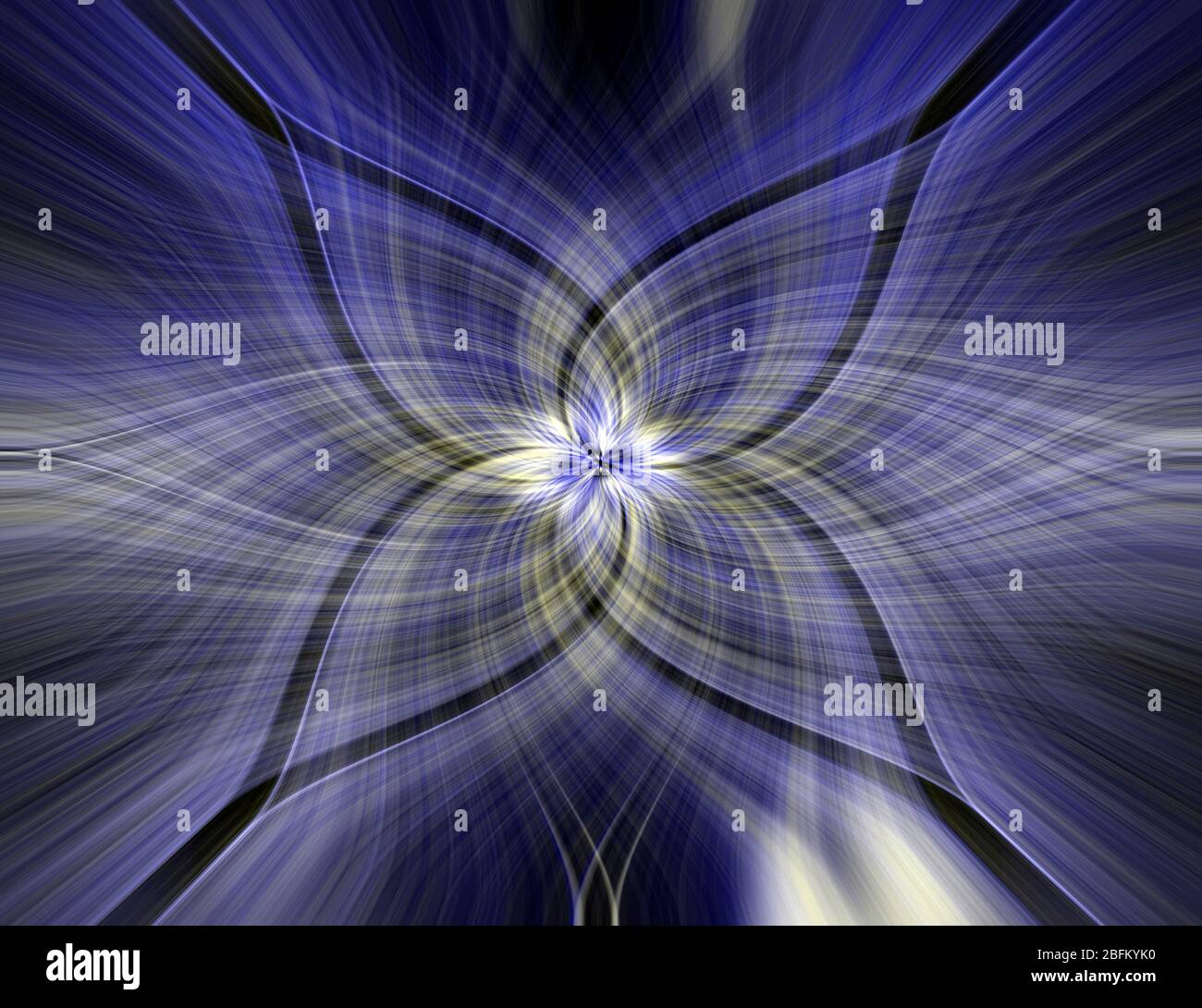 Abstract twirl effect pattern derived from photo of an electricity ...
