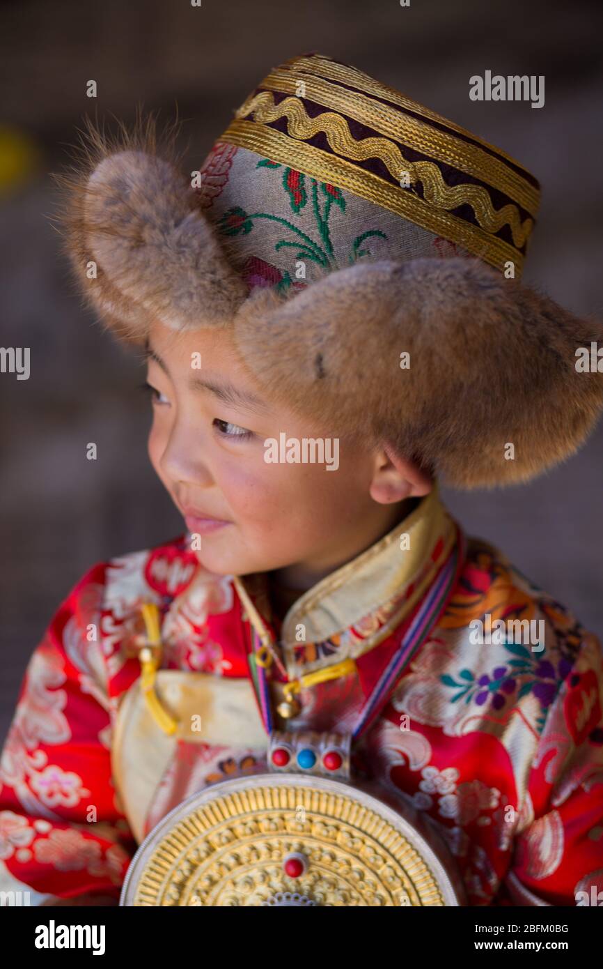 Buddhist marriage feast. Shangri La China 2019 Stock Photo - Alamy