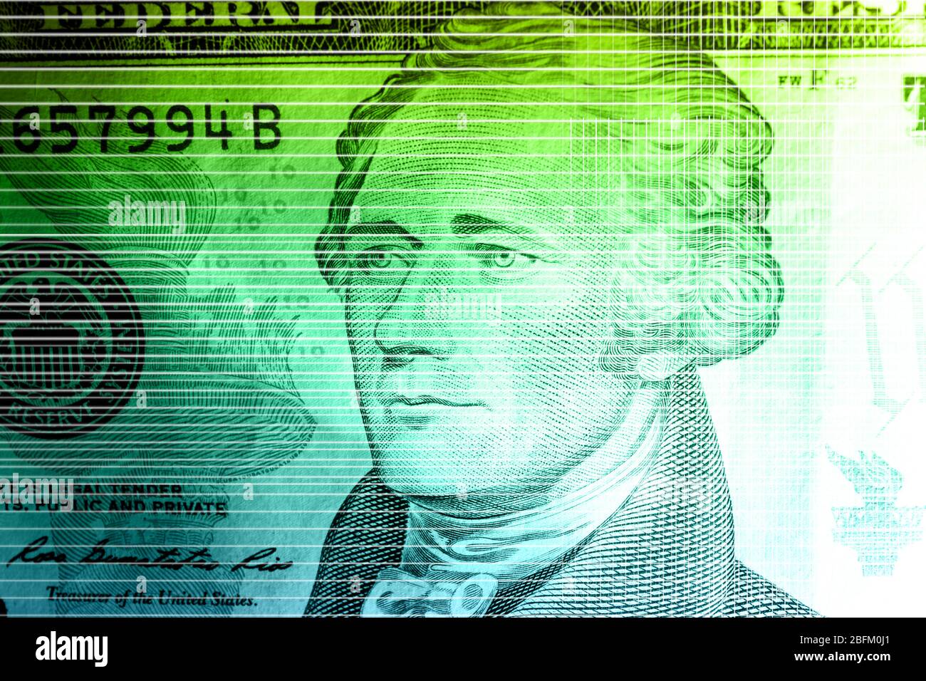Dollar face close-up Stock Photo - Alamy