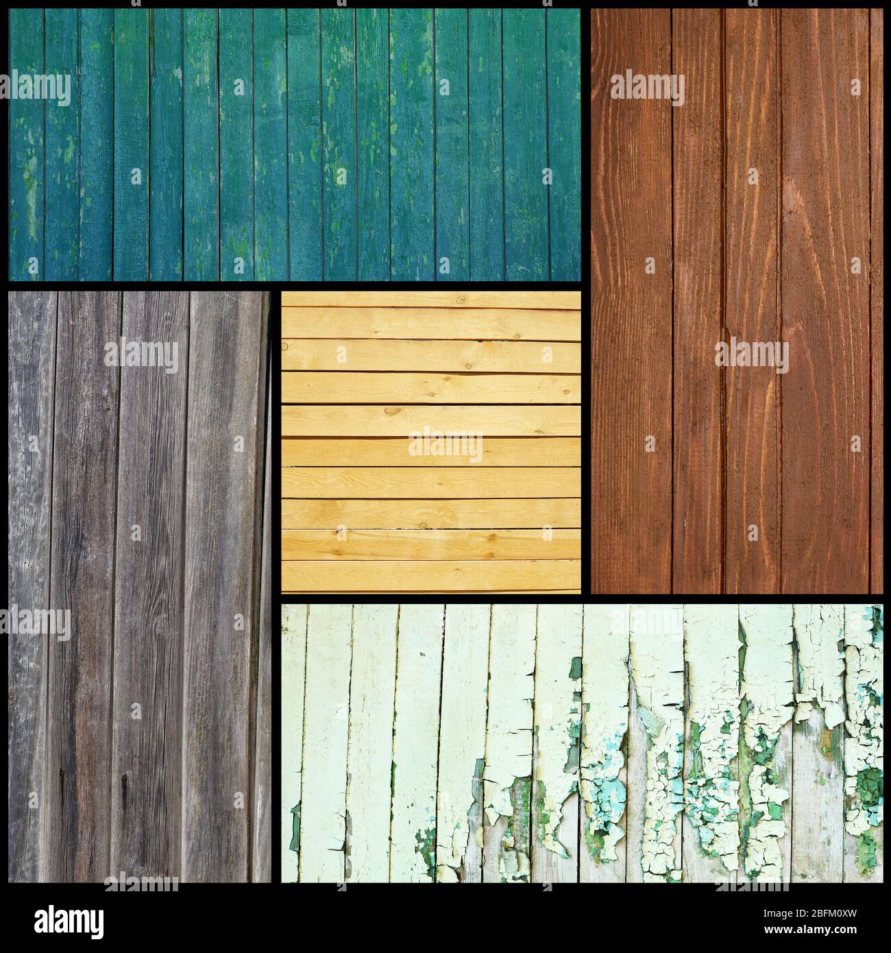 Collection of different wooden backgrounds Stock Photo - Alamy