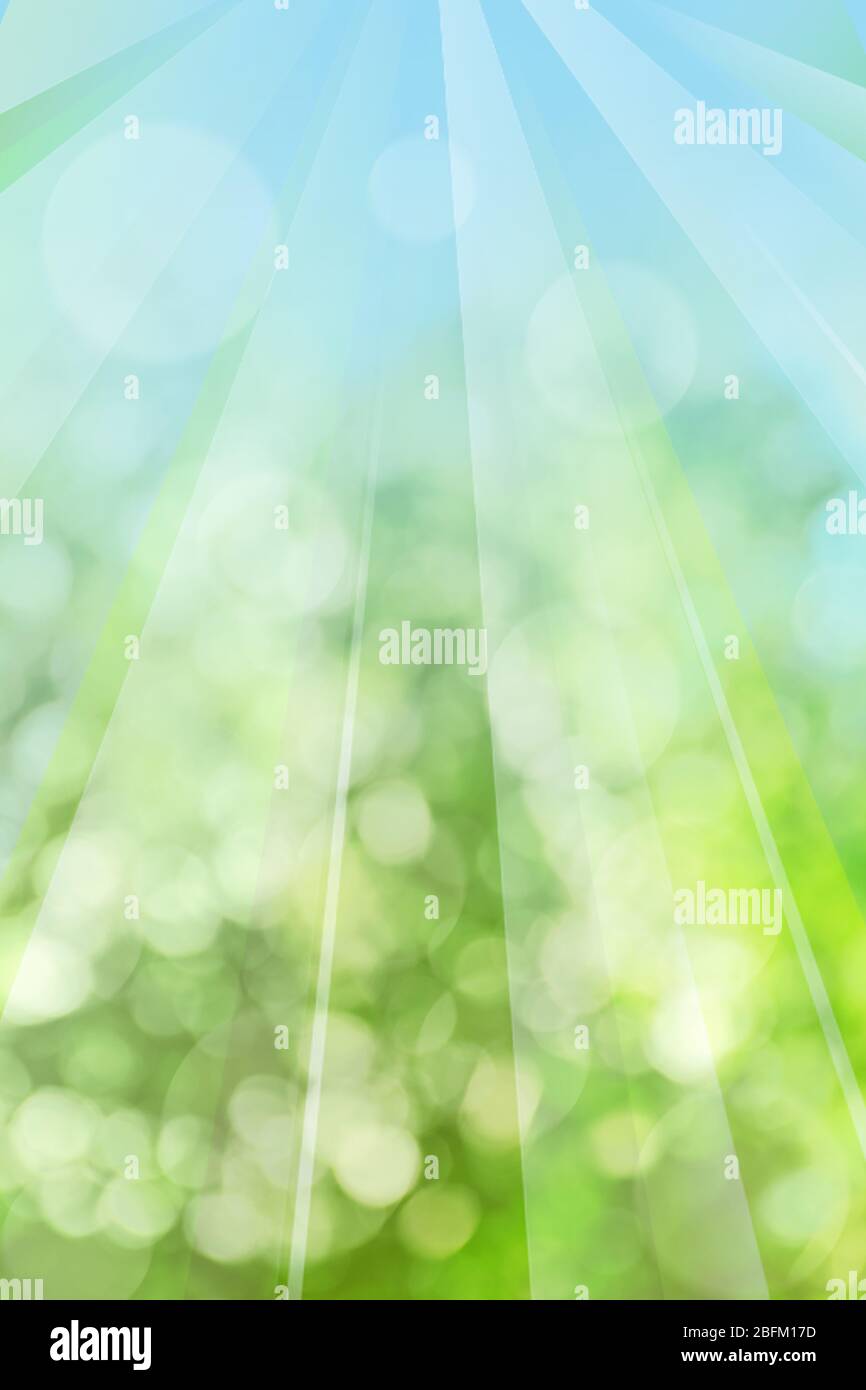 Green abstract nature background with sunlight Stock Photo - Alamy