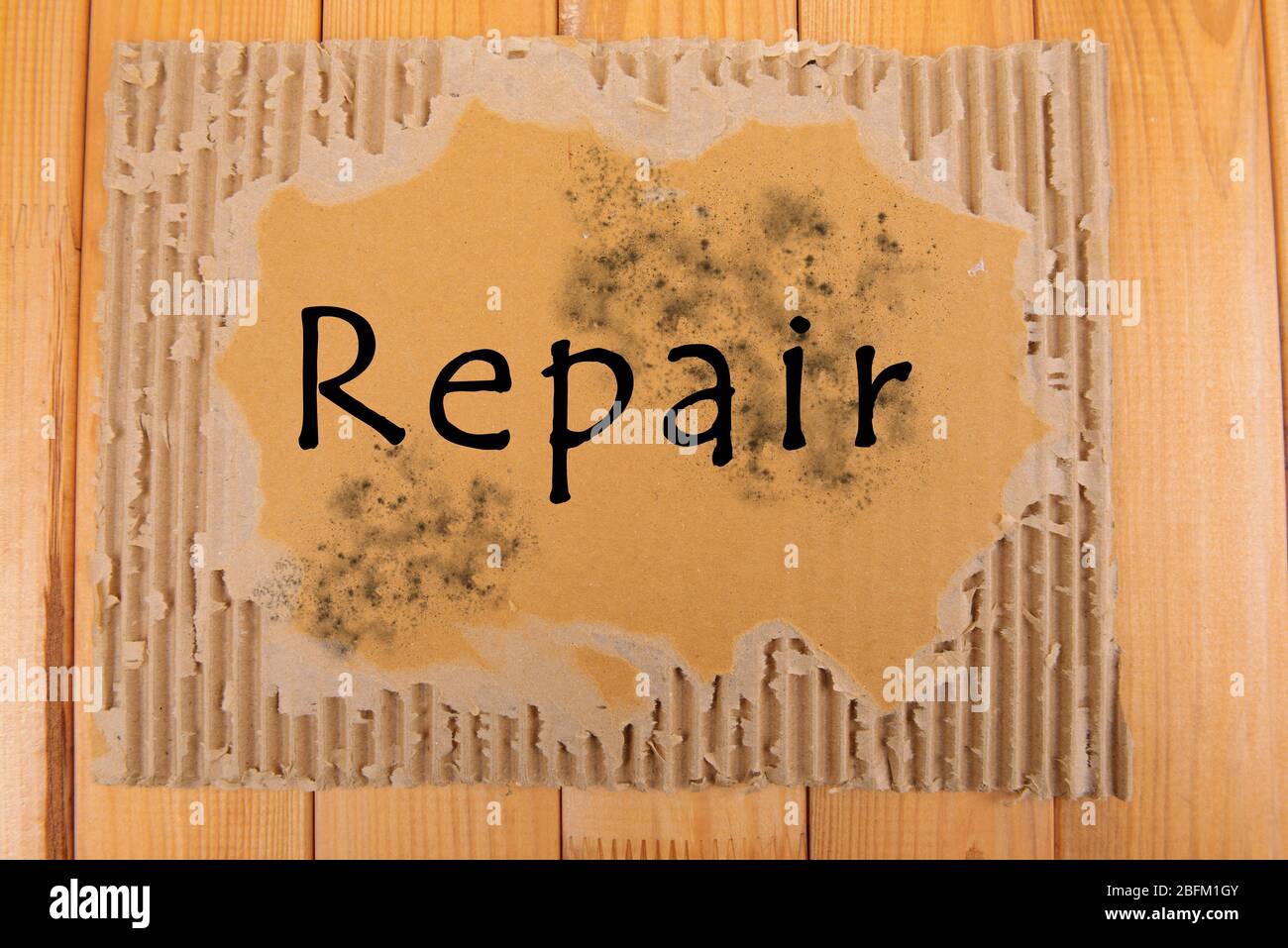 Cardboard reconstruction hi-res stock photography and images - Alamy