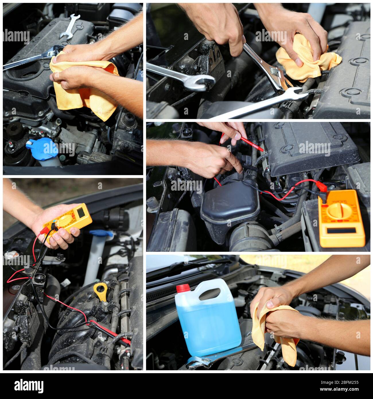 Man repairing Cut Out Stock Images & Pictures - Alamy