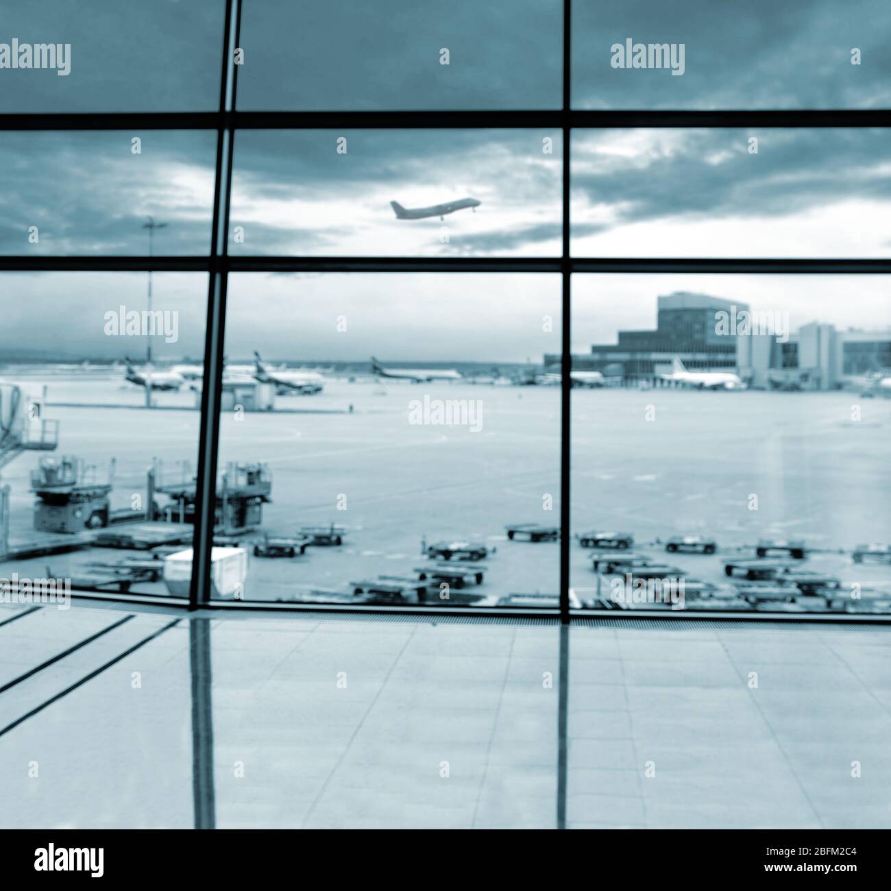 View of International airport terminal Stock Photo - Alamy