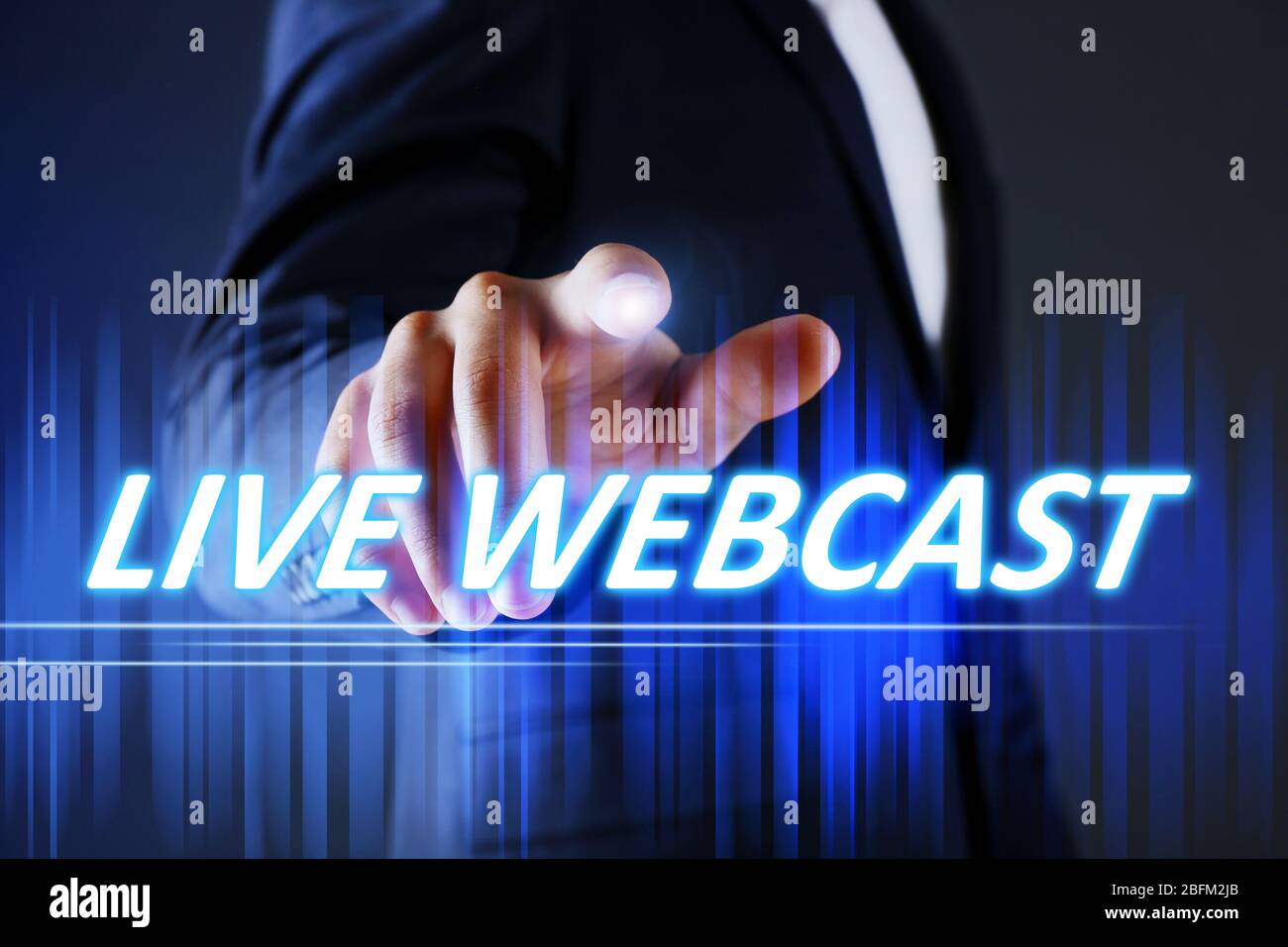 Webcasting image hi-res stock photography and images - Alamy