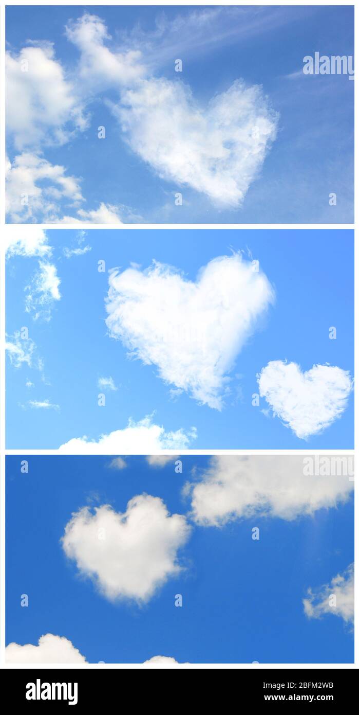 Cumulus cloud in shape Cut Out Stock Images & Pictures - Alamy
