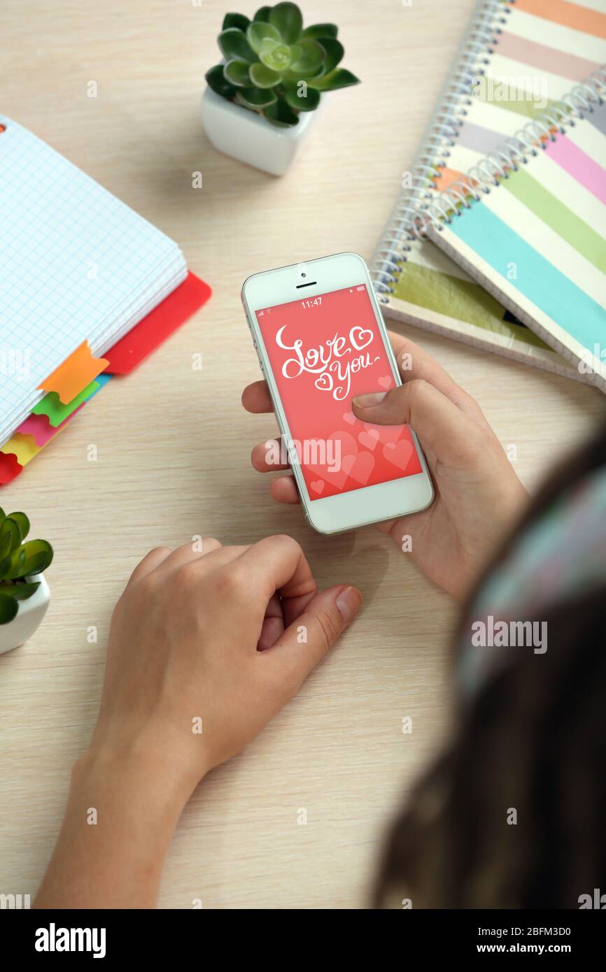 Mobile phone screensaver hi-res stock photography and images - Alamy