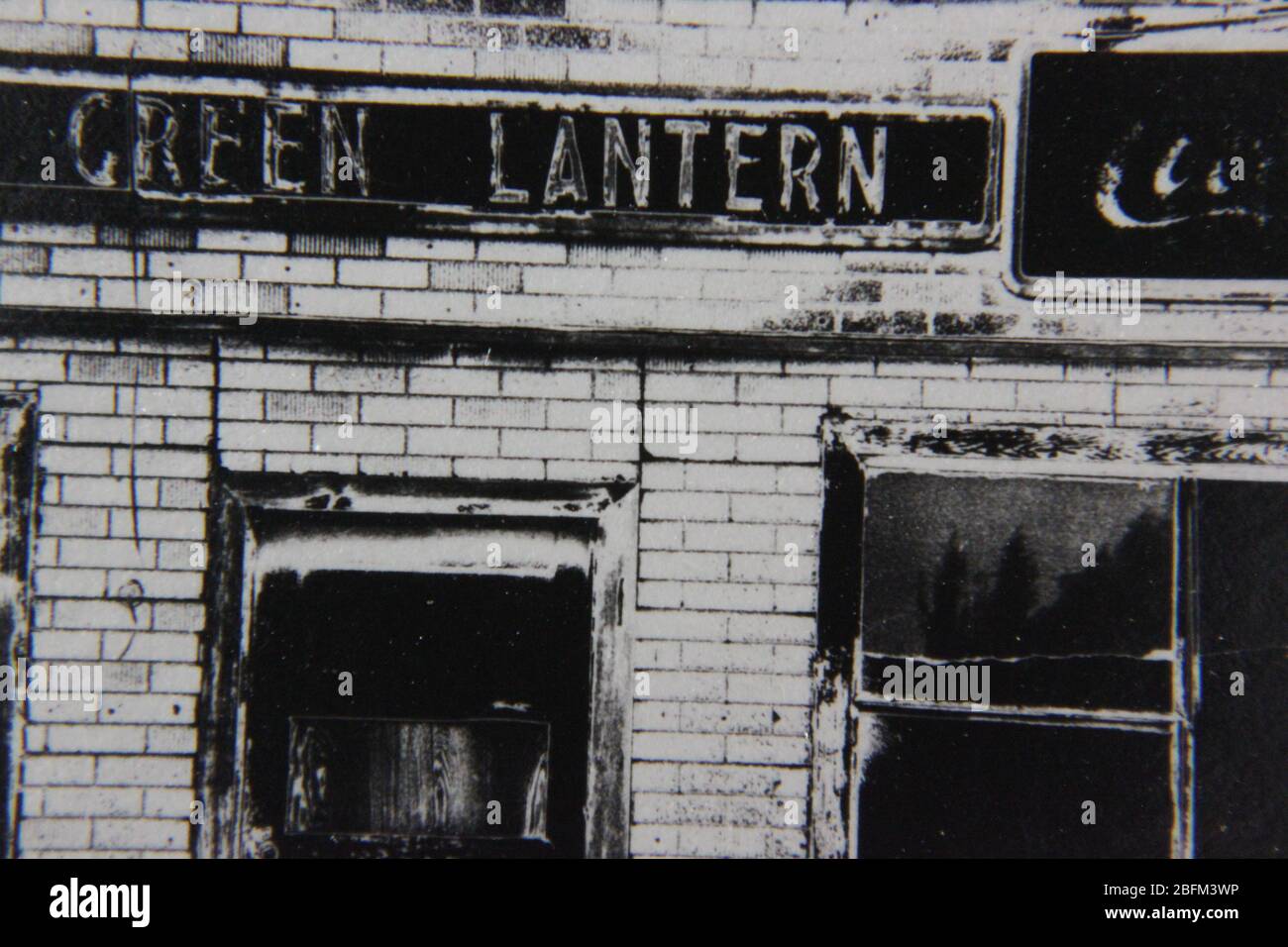 Fine 70s vintage black and white extreme photography of the Green ...