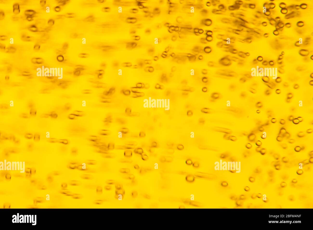 Texture of gas bubbles in light beer. Abstract backdrop for design ...