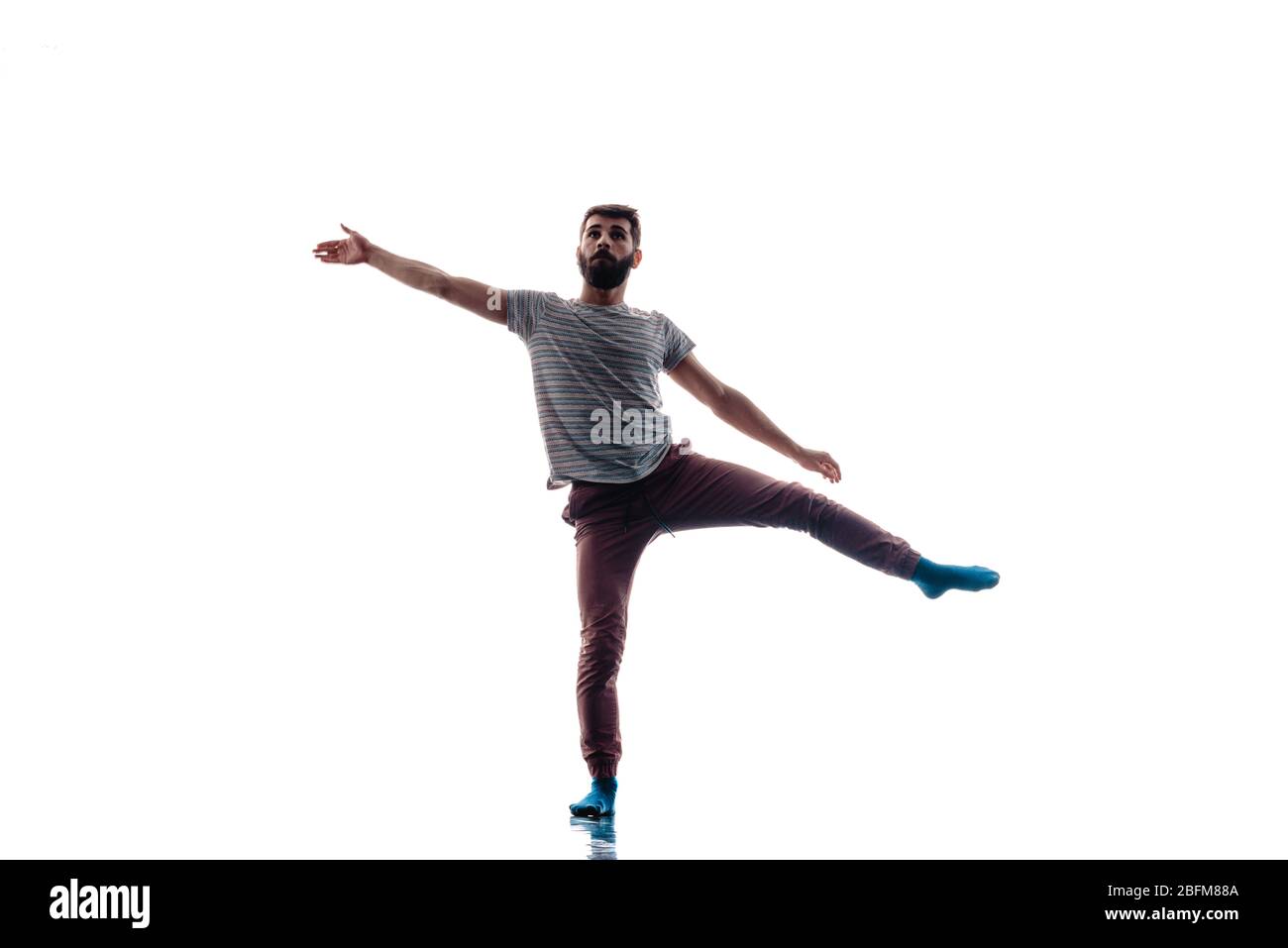 Artistic movement dance Cut Out Stock Images & Pictures - Alamy