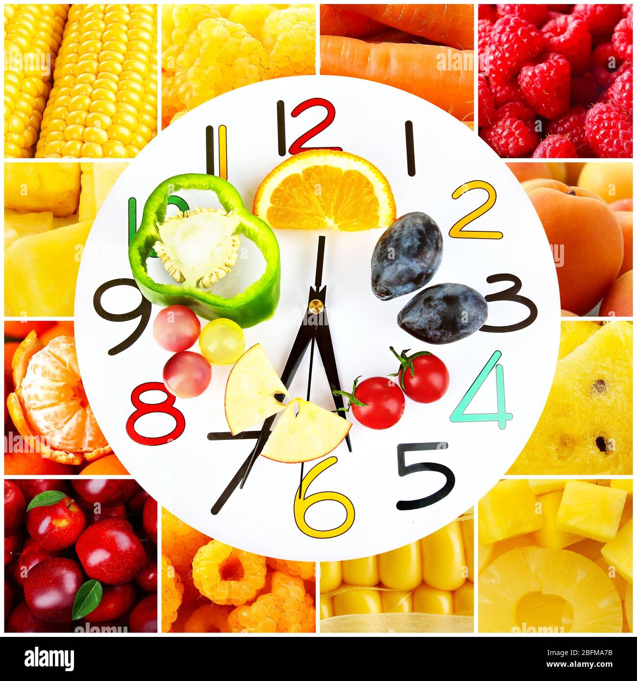 Watermelon clock hi-res stock photography and images - Alamy