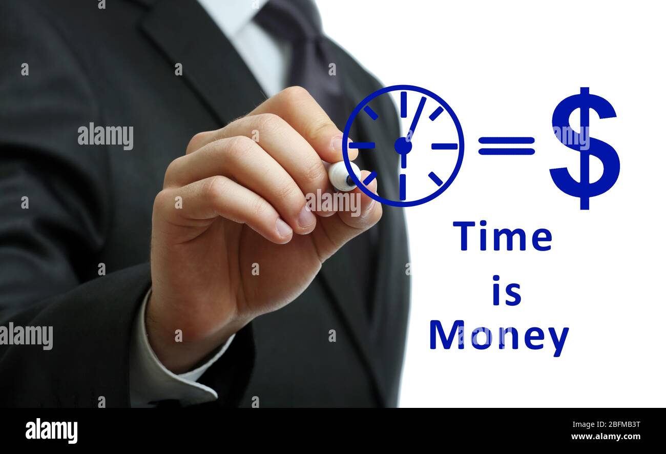 Time is money concept Stock Photo - Alamy