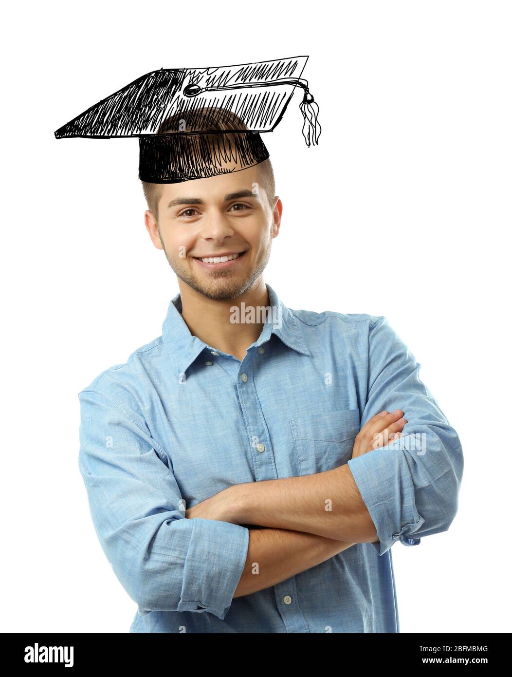 Graduation gown model hi-res stock photography and images - Alamy