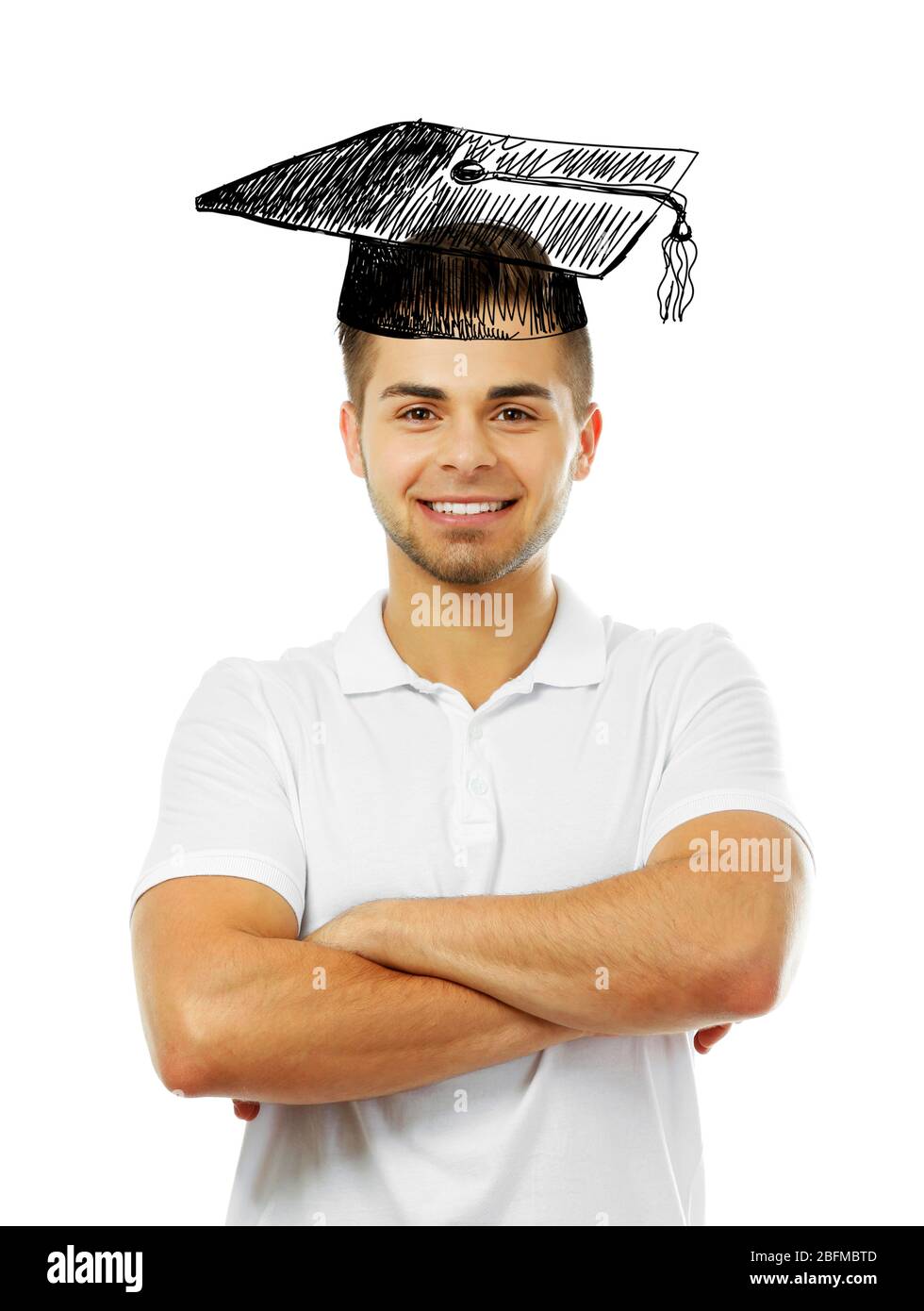 Graduation gown model hi-res stock photography and images - Alamy