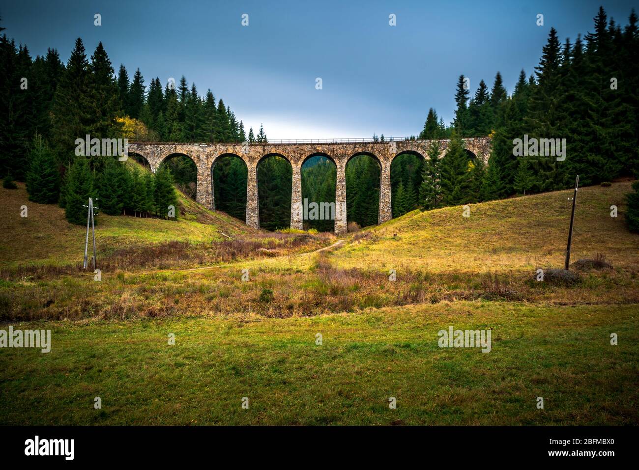 Old Railway bridge near Telgart, Slovakia Stock Photo - Alamy