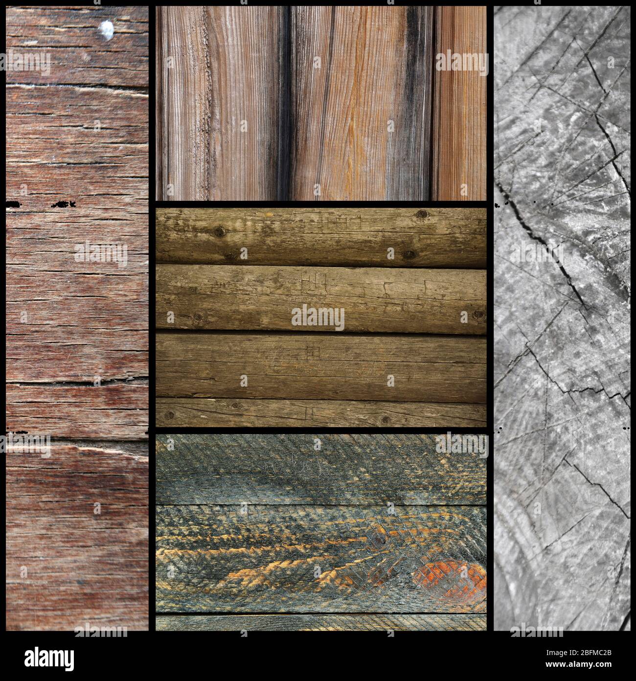 Collection of different wooden backgrounds Stock Photo - Alamy