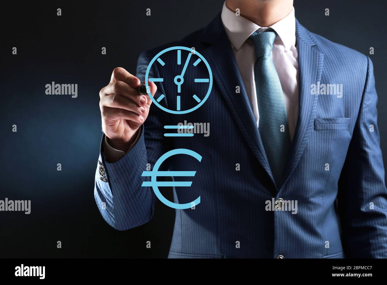 Time is money concept Stock Photo - Alamy