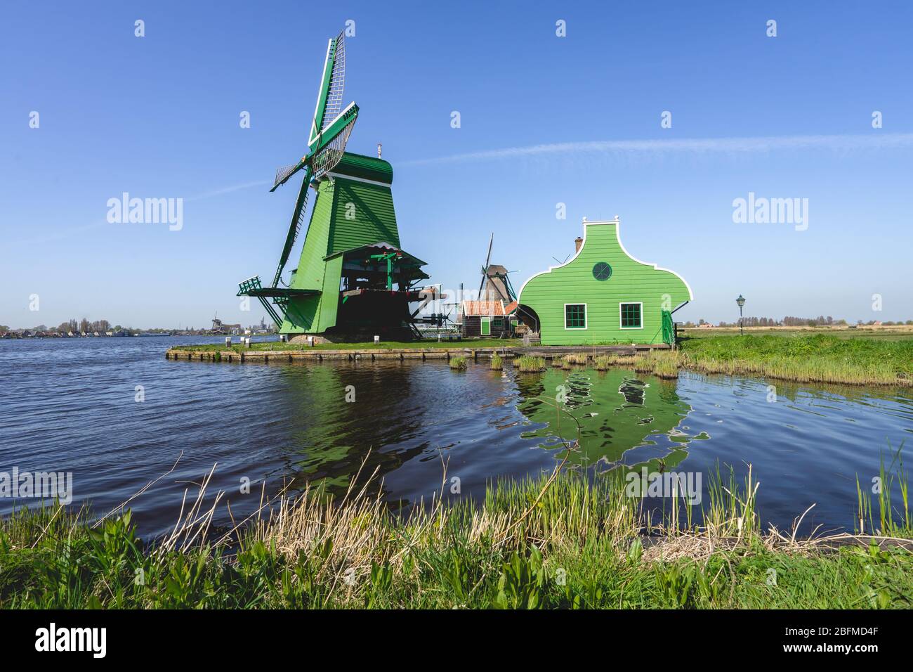 Zaanse Schans, The Netherlands Stock Photo - Alamy