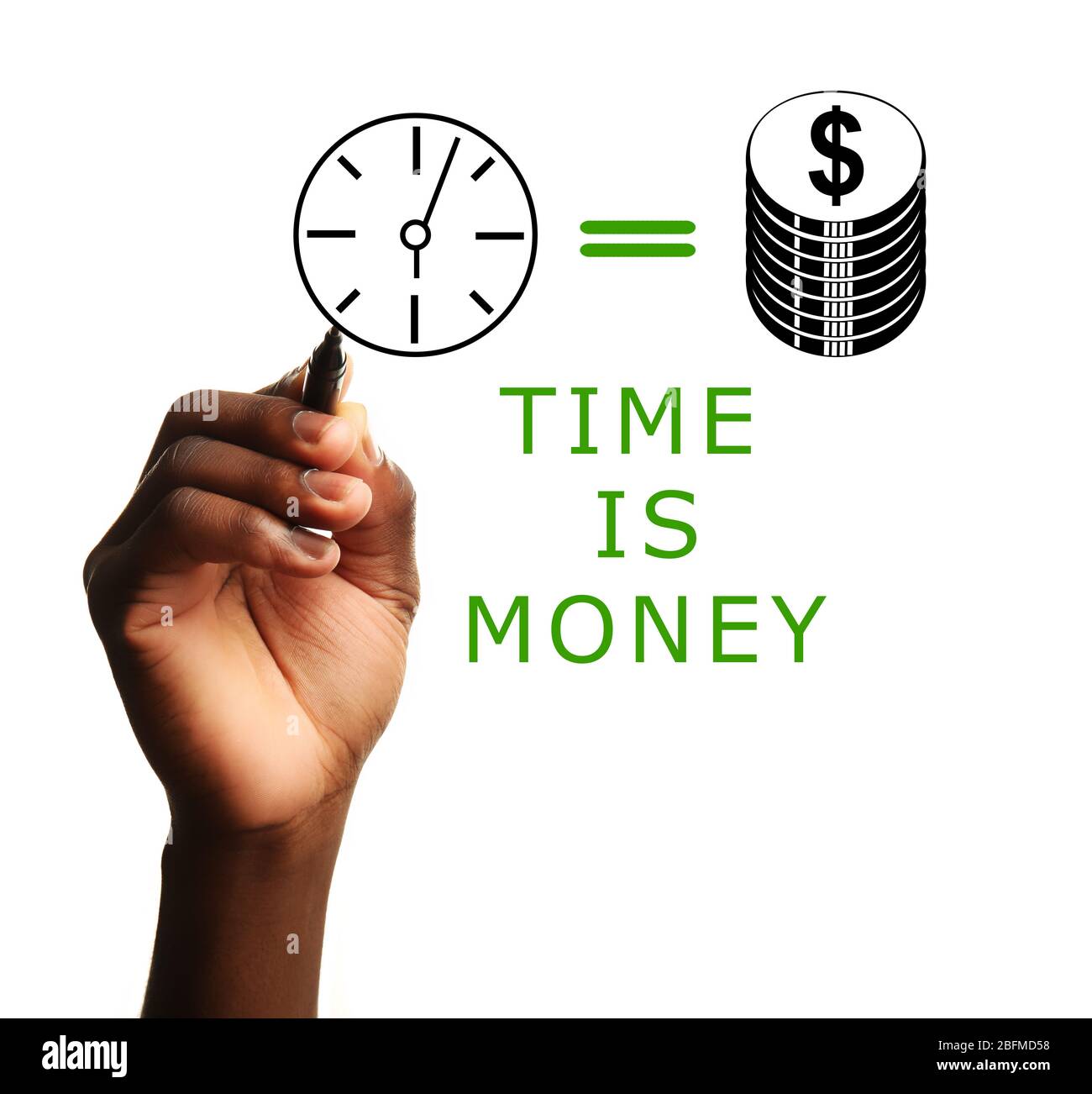 Time is money concept Stock Photo - Alamy