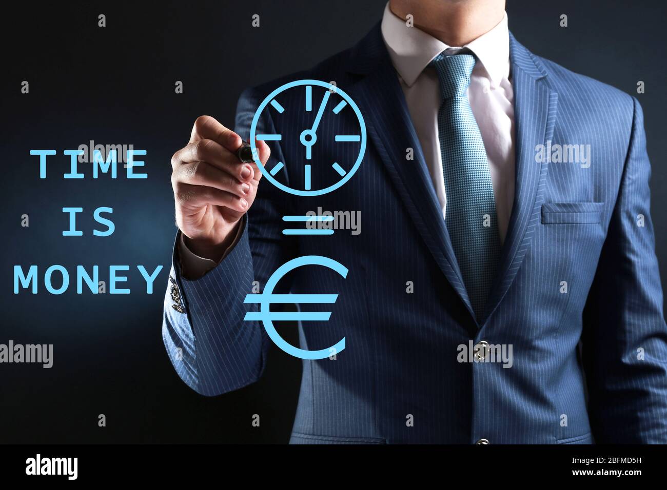 Time is money concept Stock Photo - Alamy