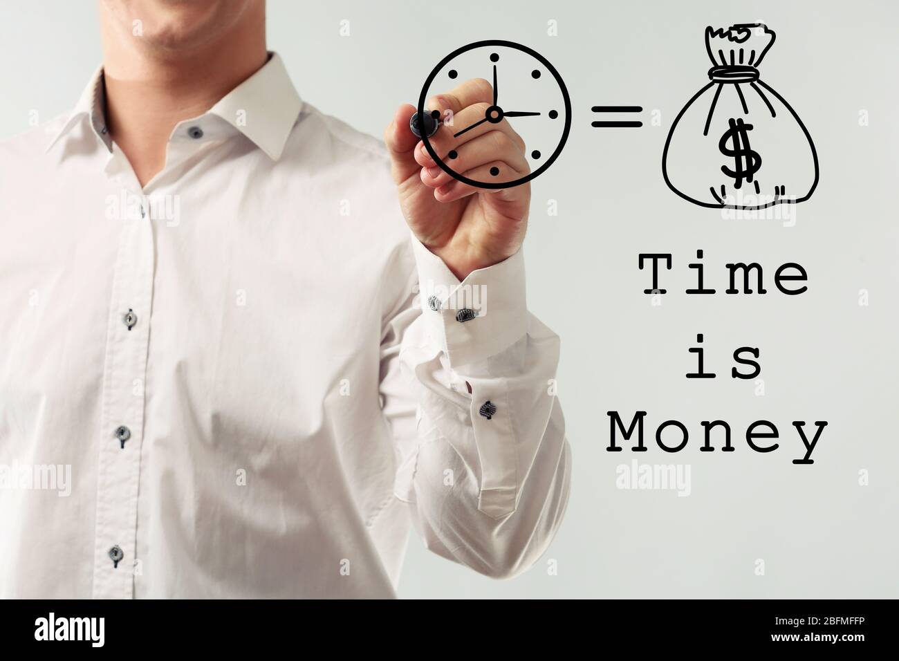 Time is money concept Stock Photo - Alamy