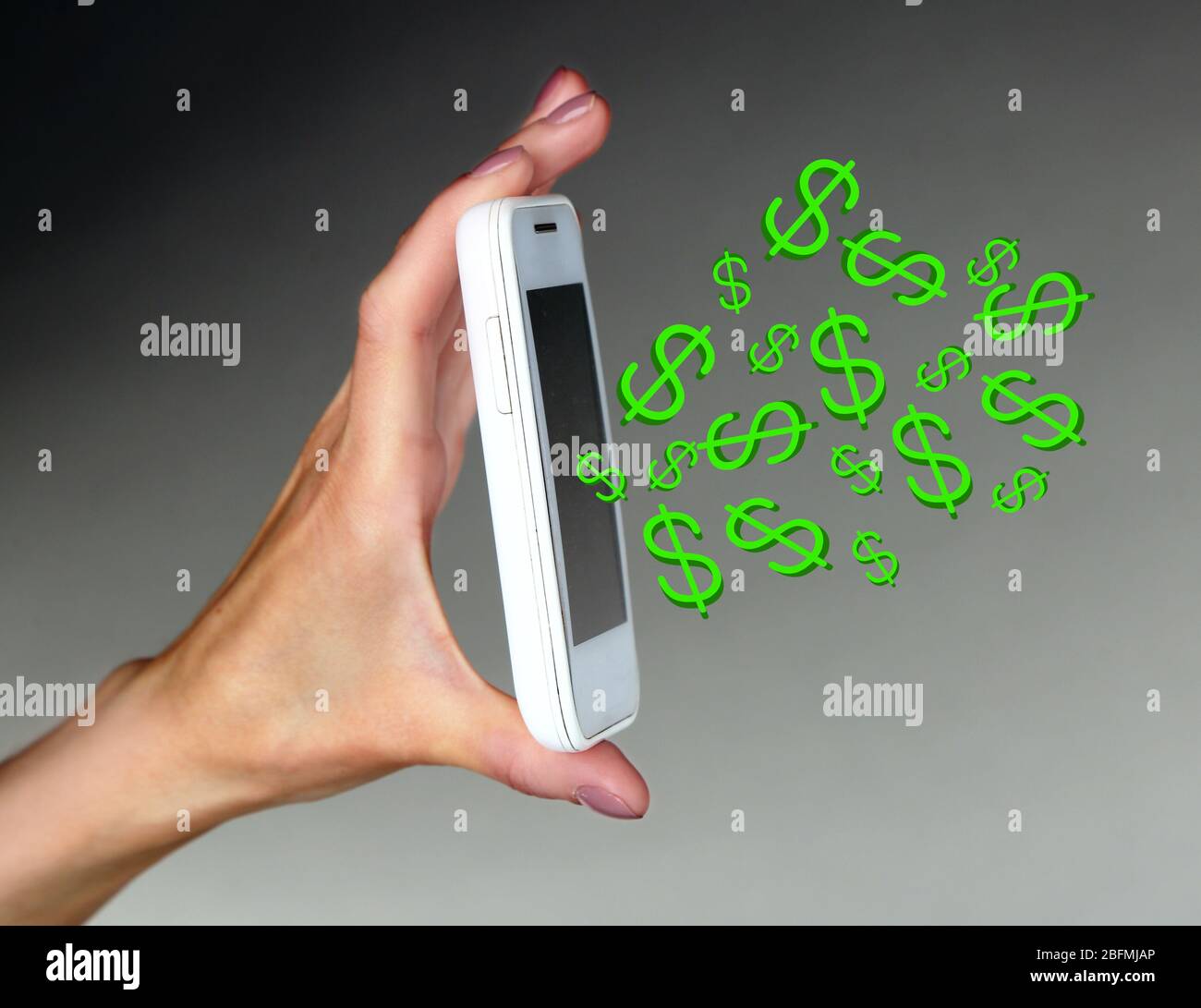 Hand coming out of computer hi-res stock photography and images - Alamy