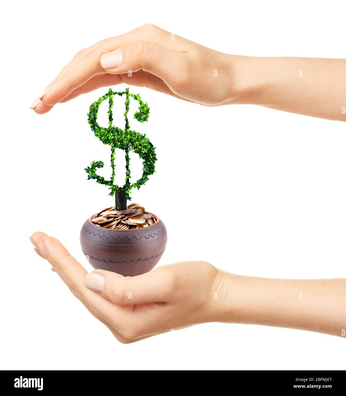 Finance concept focus point Cut Out Stock Images & Pictures - Alamy