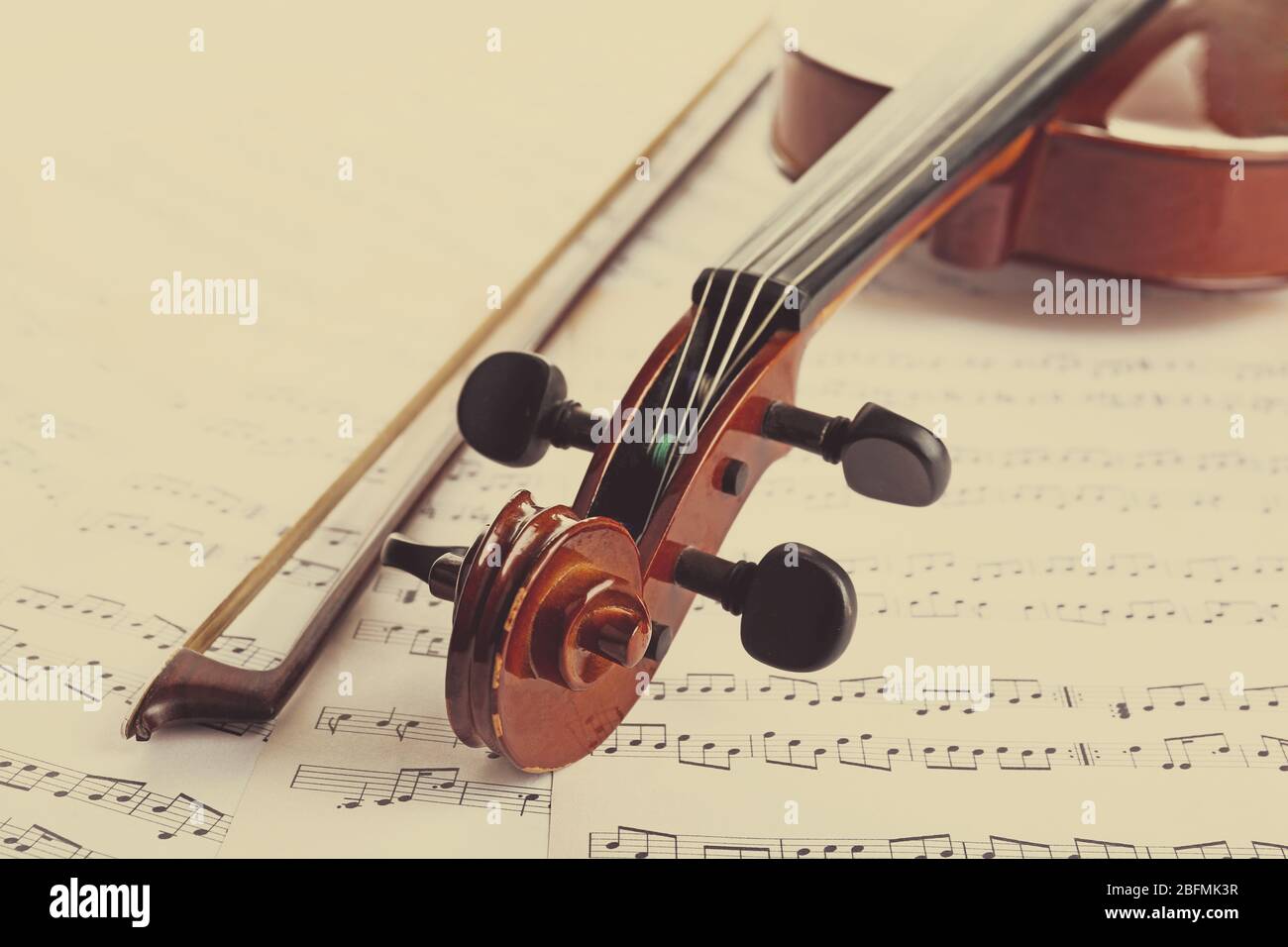 Violin Music Notes Wallpaper