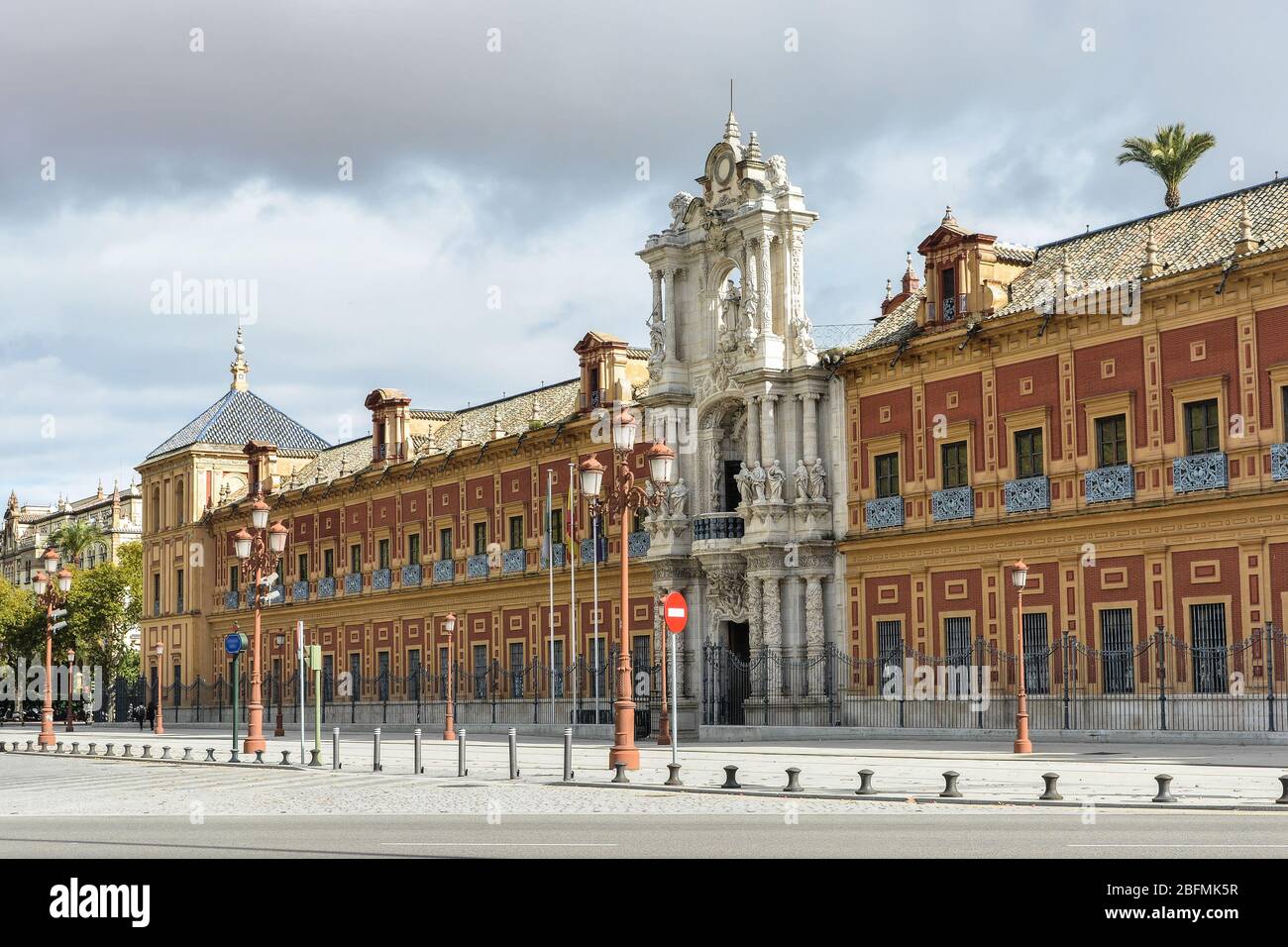 The Center Of Seville. Urban landscape of the capital of Andalusia ...