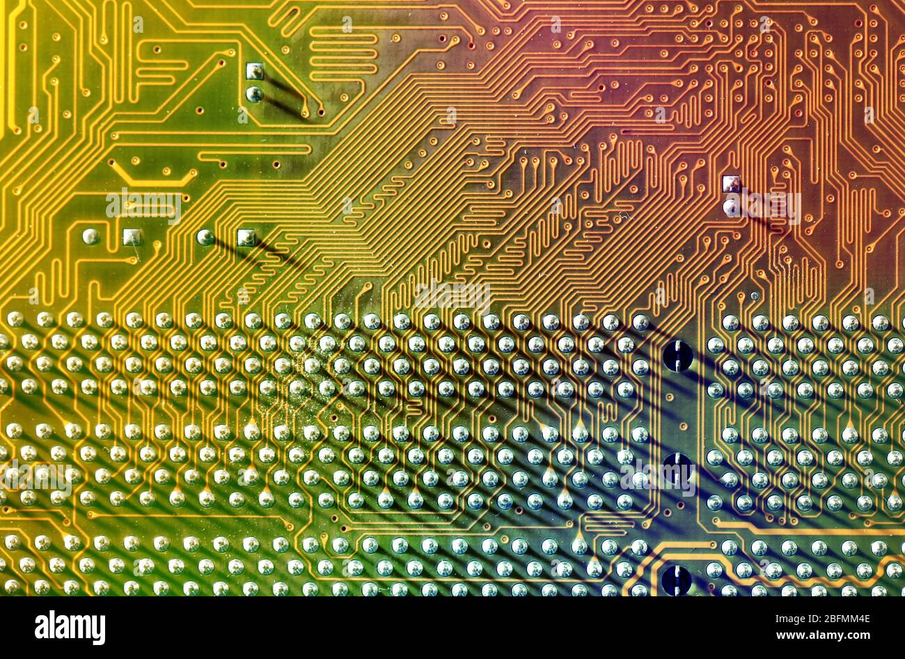 Electronic circuit board, close up Stock Photo - Alamy
