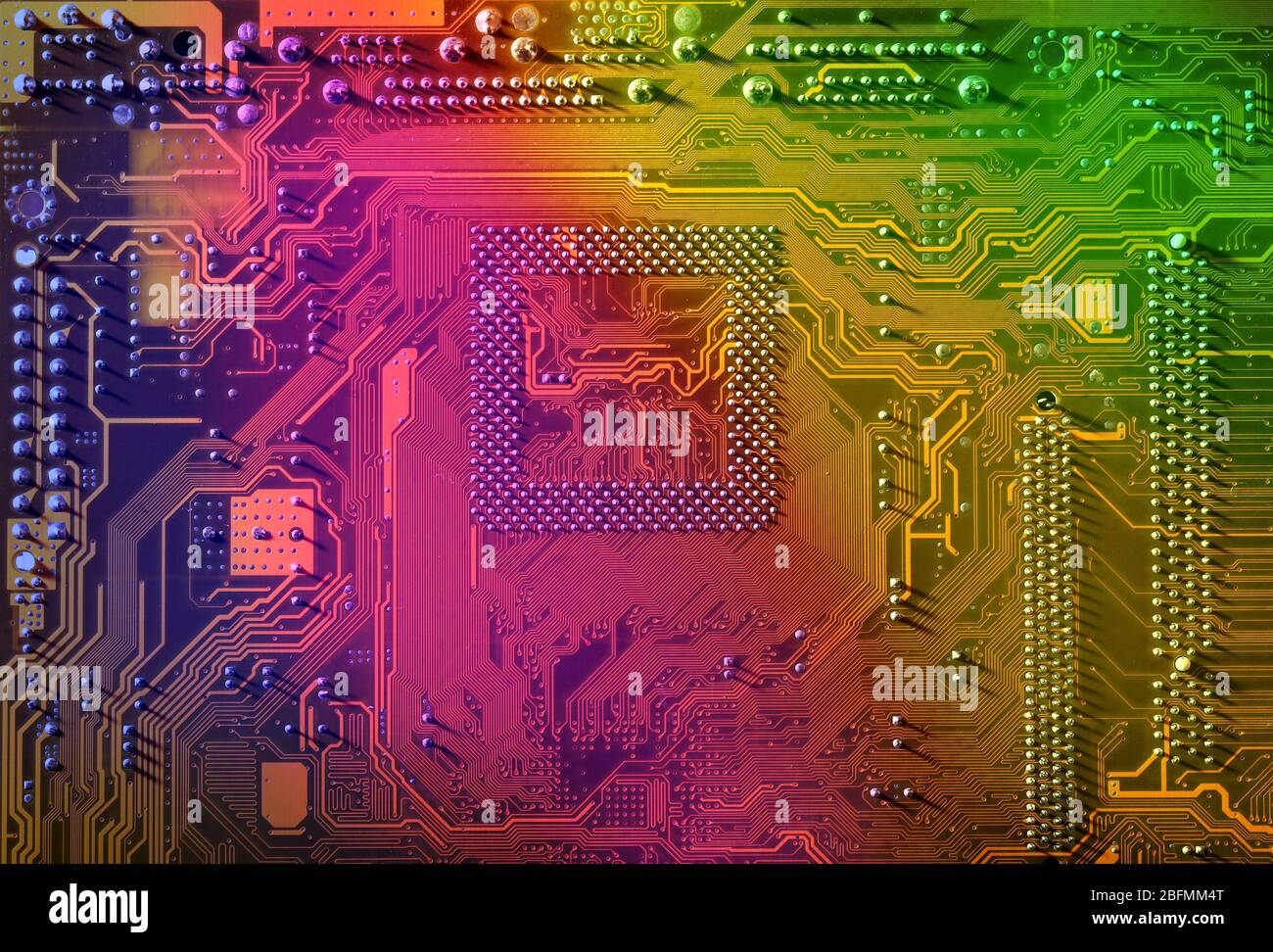 Electronic circuit board, close up Stock Photo - Alamy