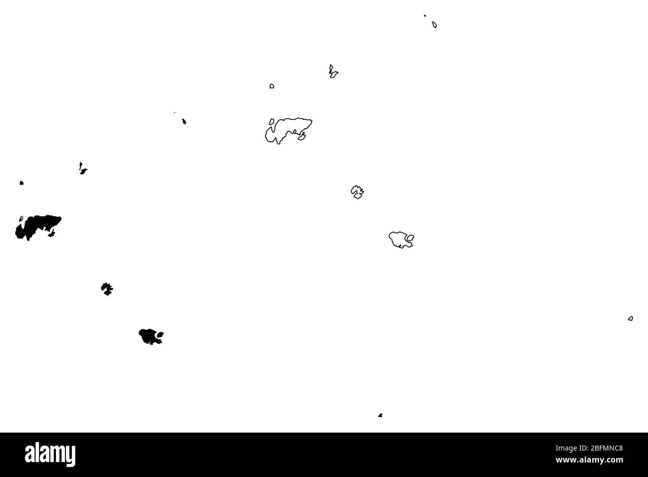 Temotu Province (Provinces of Solomon Islands, Solomon Islands, island ...