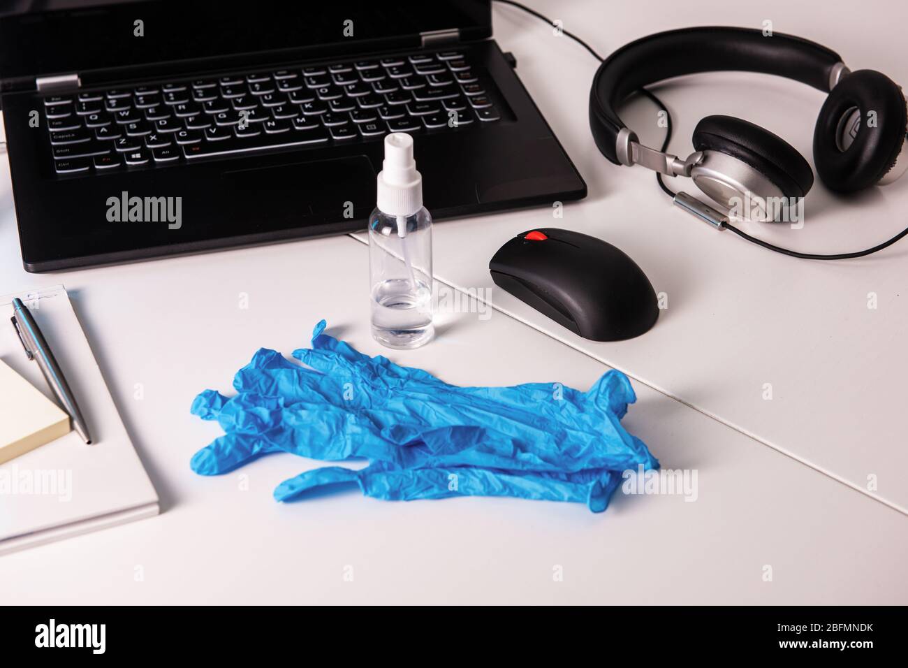 Sanitizer anti virus spray Stock Photo - Alamy