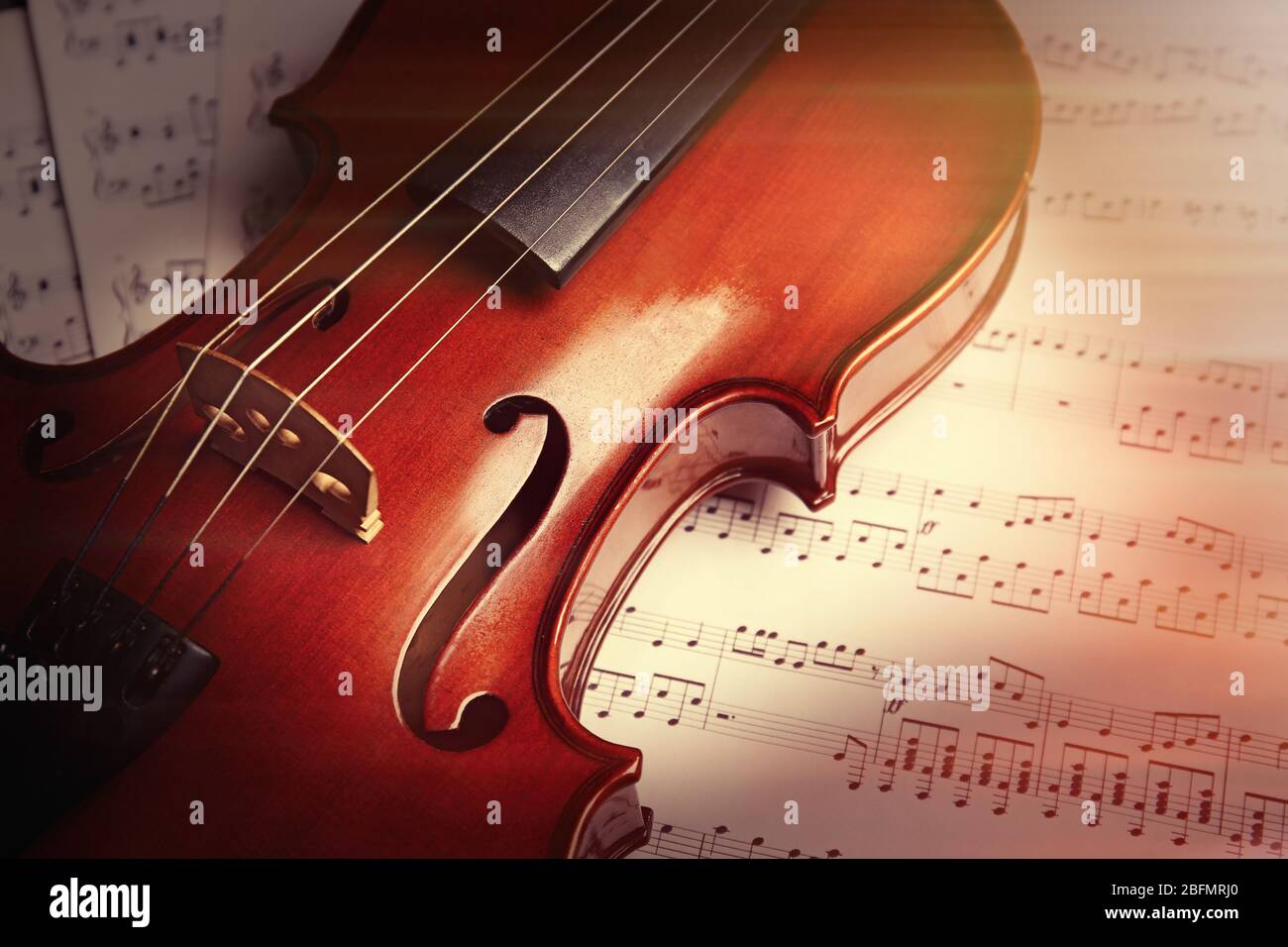 Violin Music Notes Wallpaper