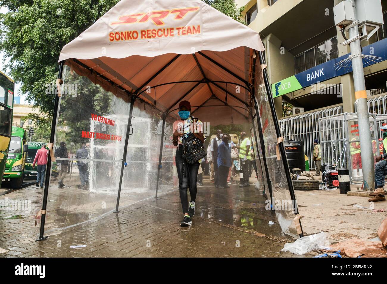 Kencom bus stop hi-res stock photography and images - Alamy