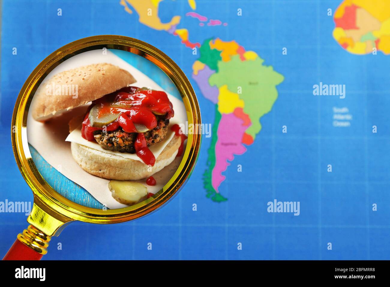 Sandwich map hi-res stock photography and images - Alamy