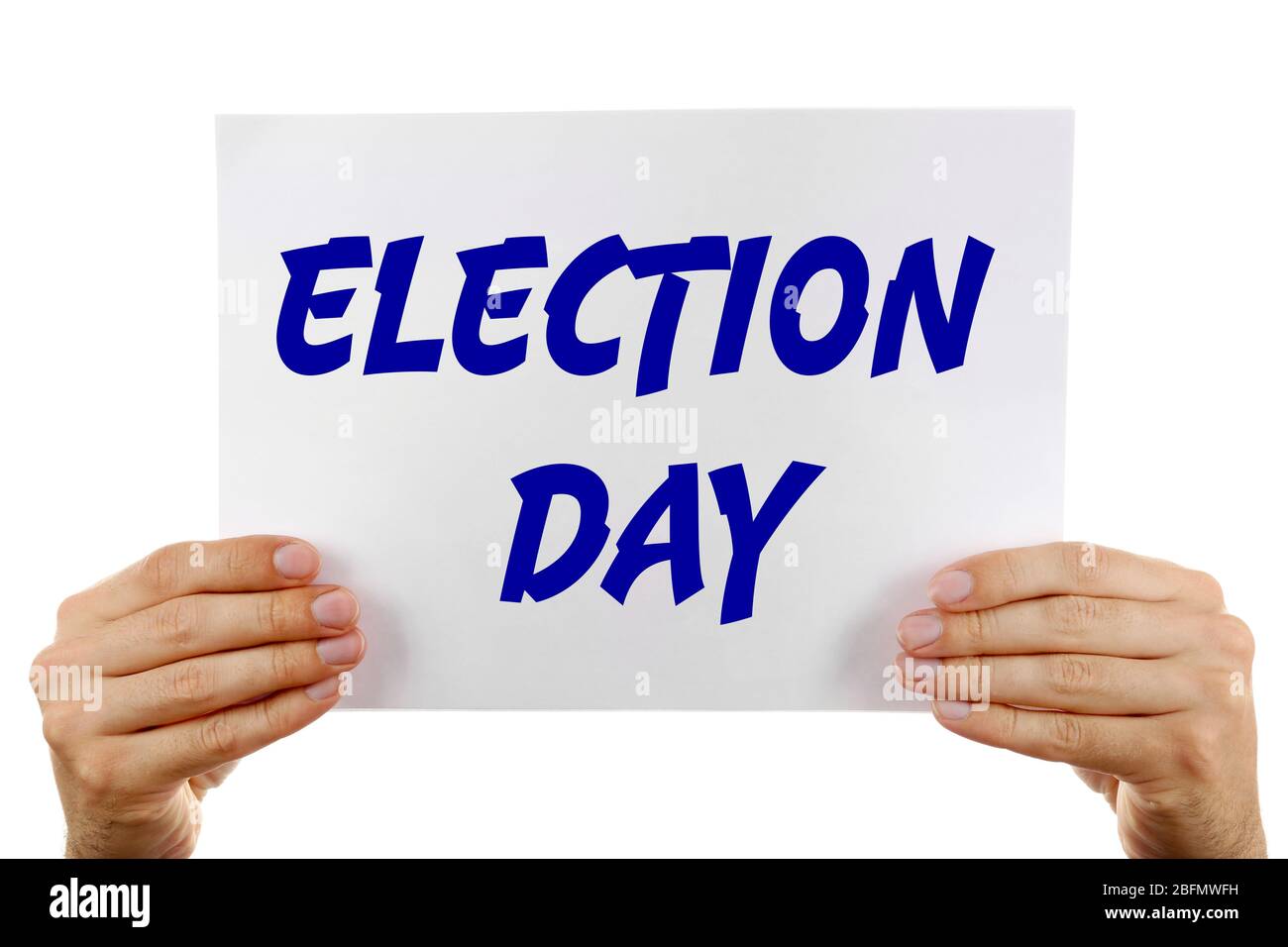 Election day voting on Cut Out Stock Images & Pictures - Alamy