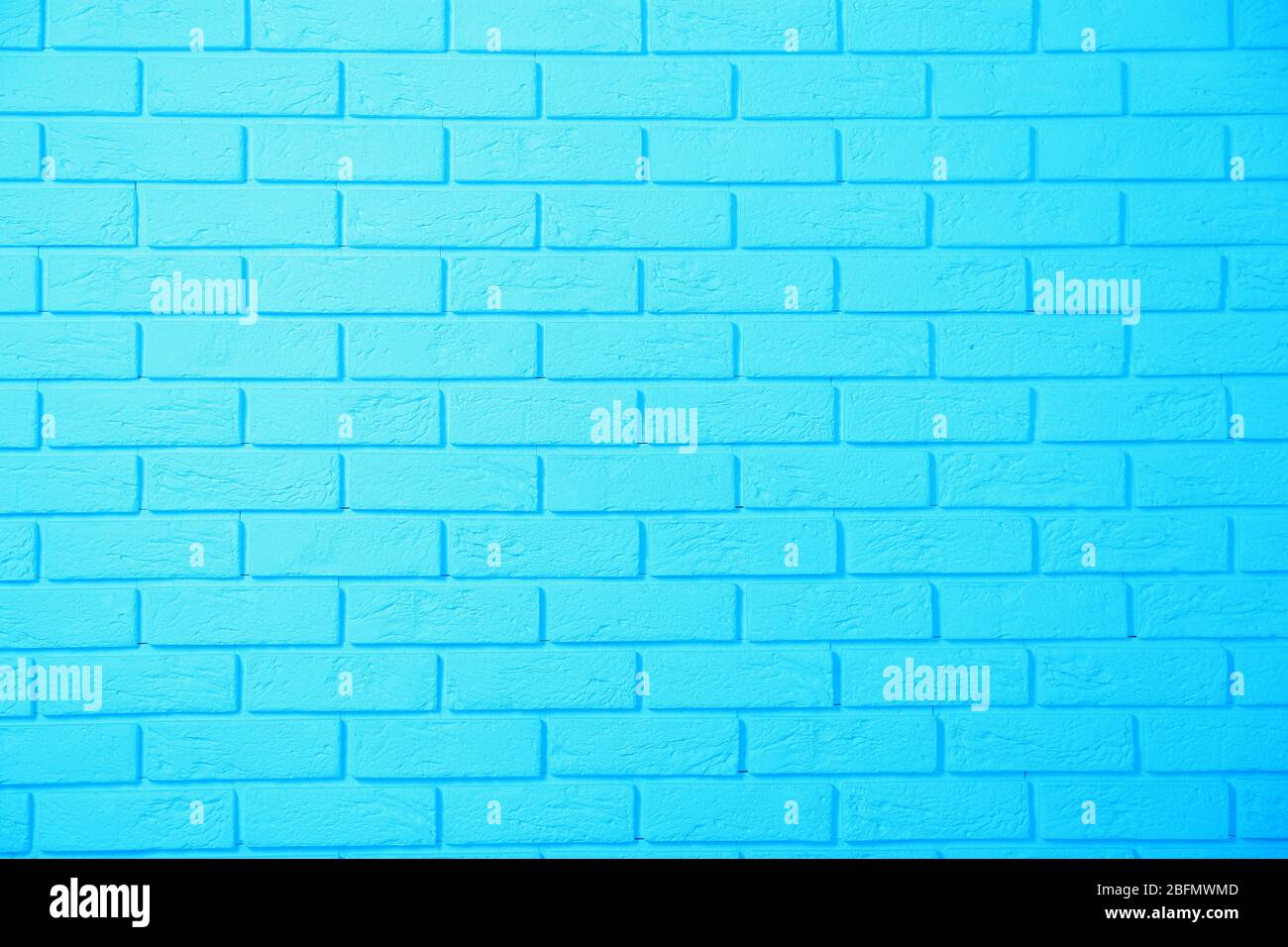Blue brick wall background Stock Photo - Alamy