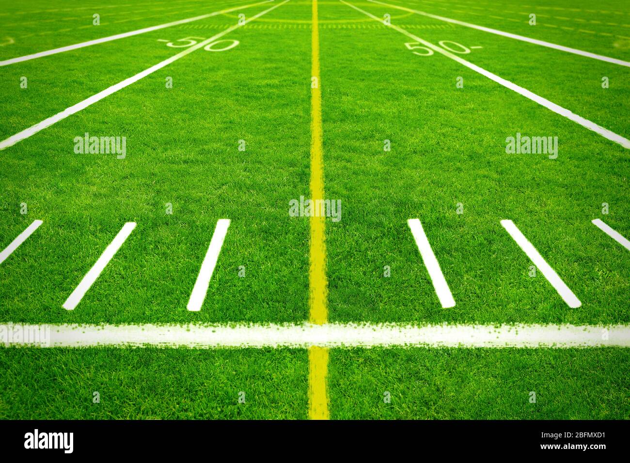 Football field background Stock Photo - Alamy