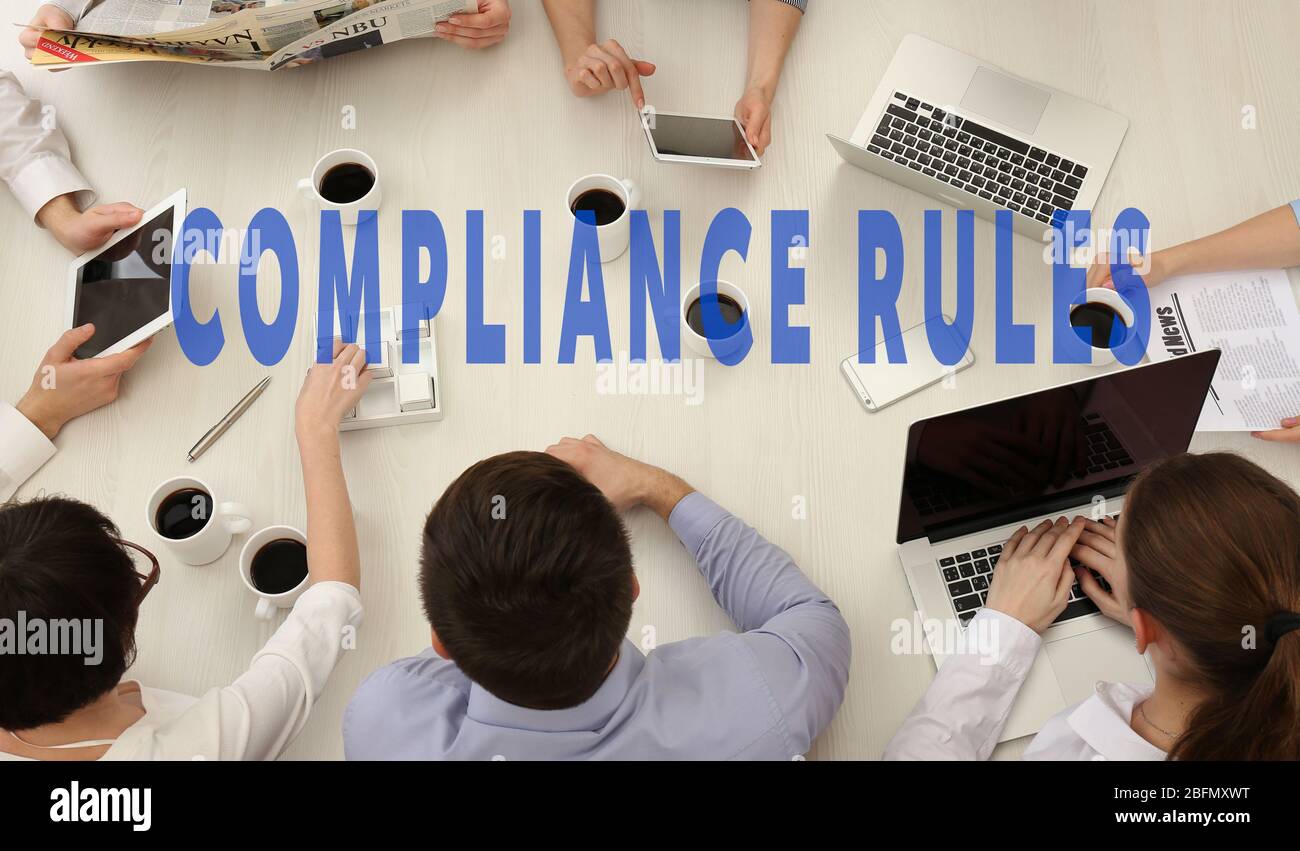 Compliance rules law concept Stock Photo - Alamy