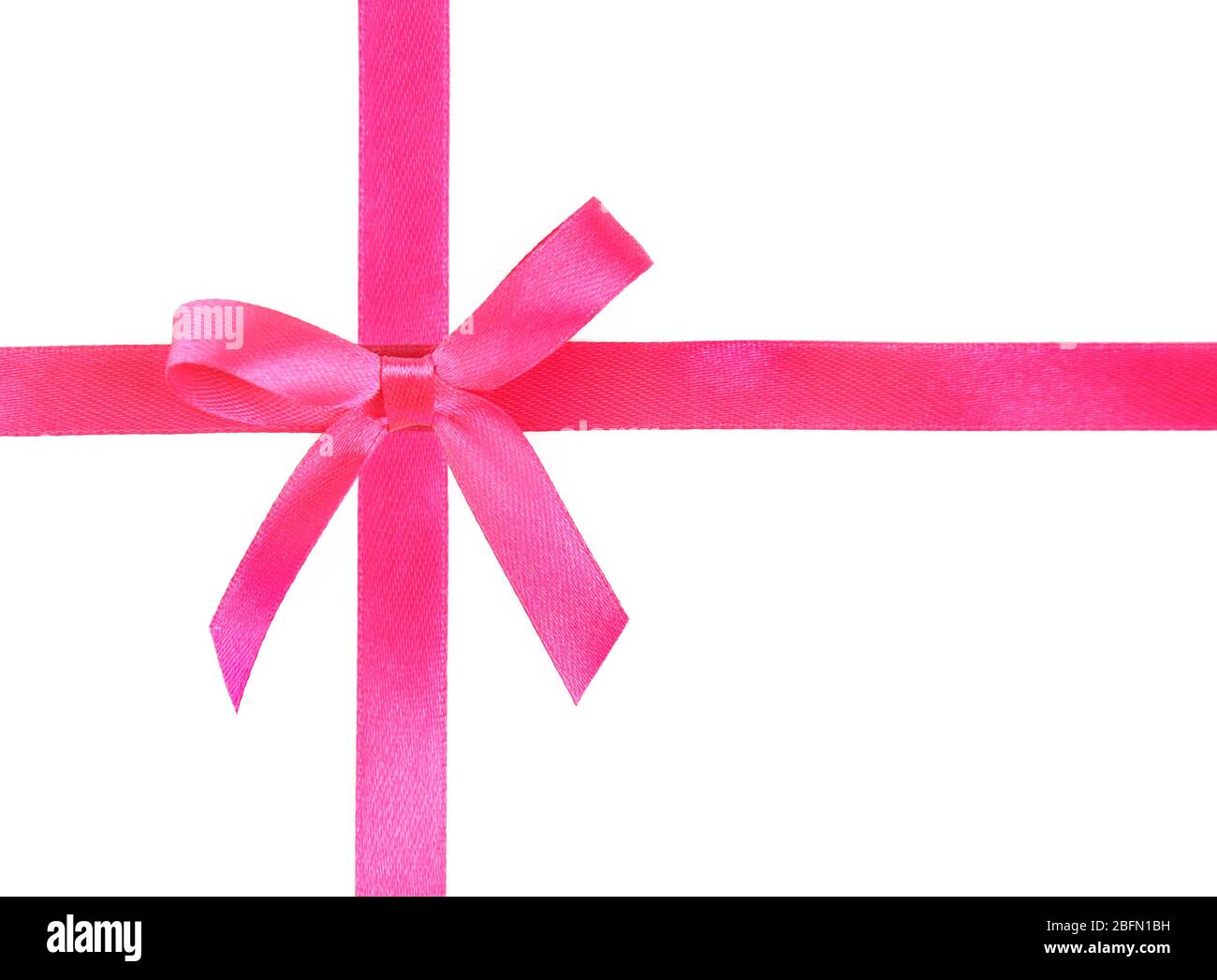 Frame pink ribbons pattern Cut Out Stock Images & Pictures - Alamy